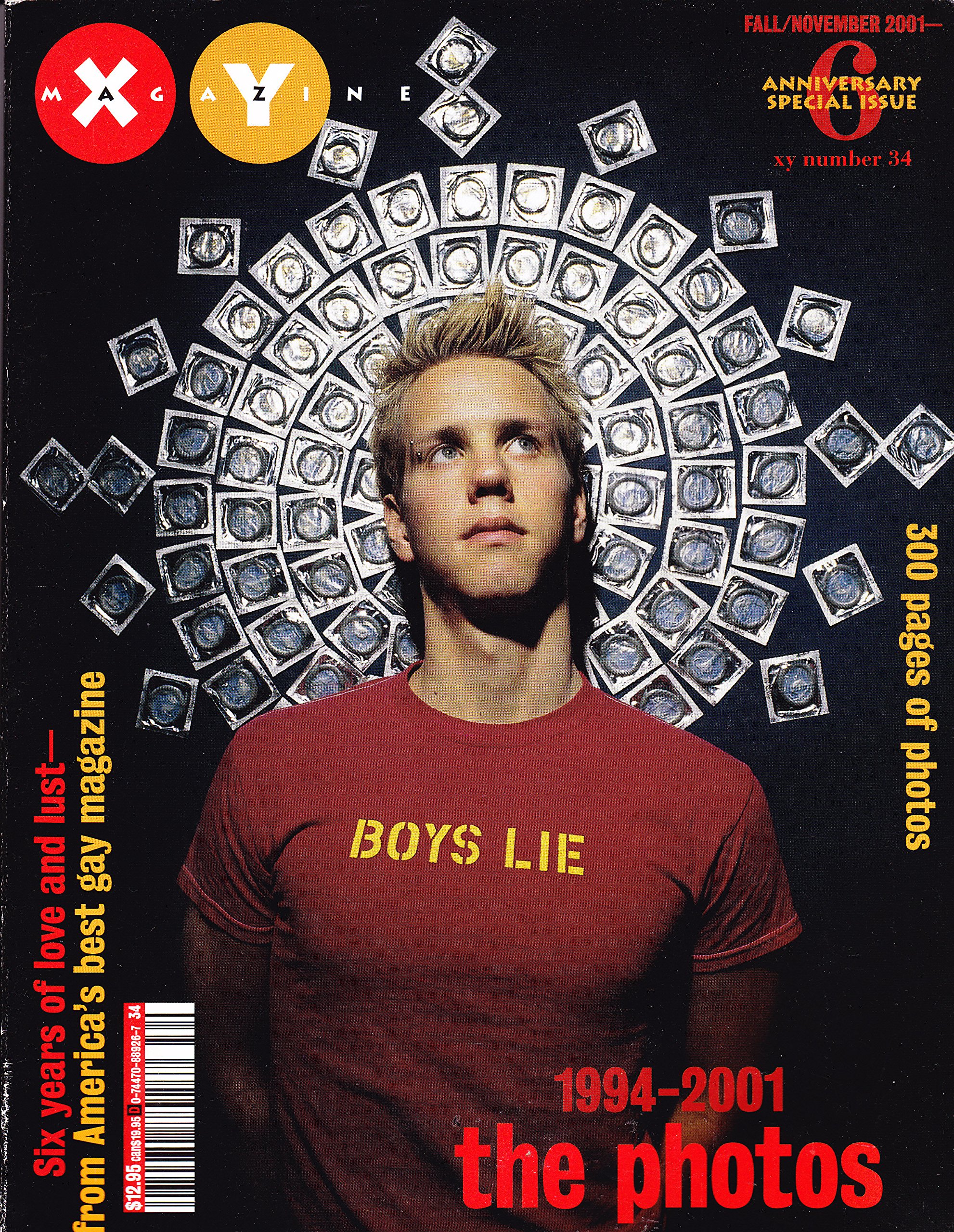 XY Magazine for Young Gay Dudes No. 34, Fall November 2001 "The Photos ...