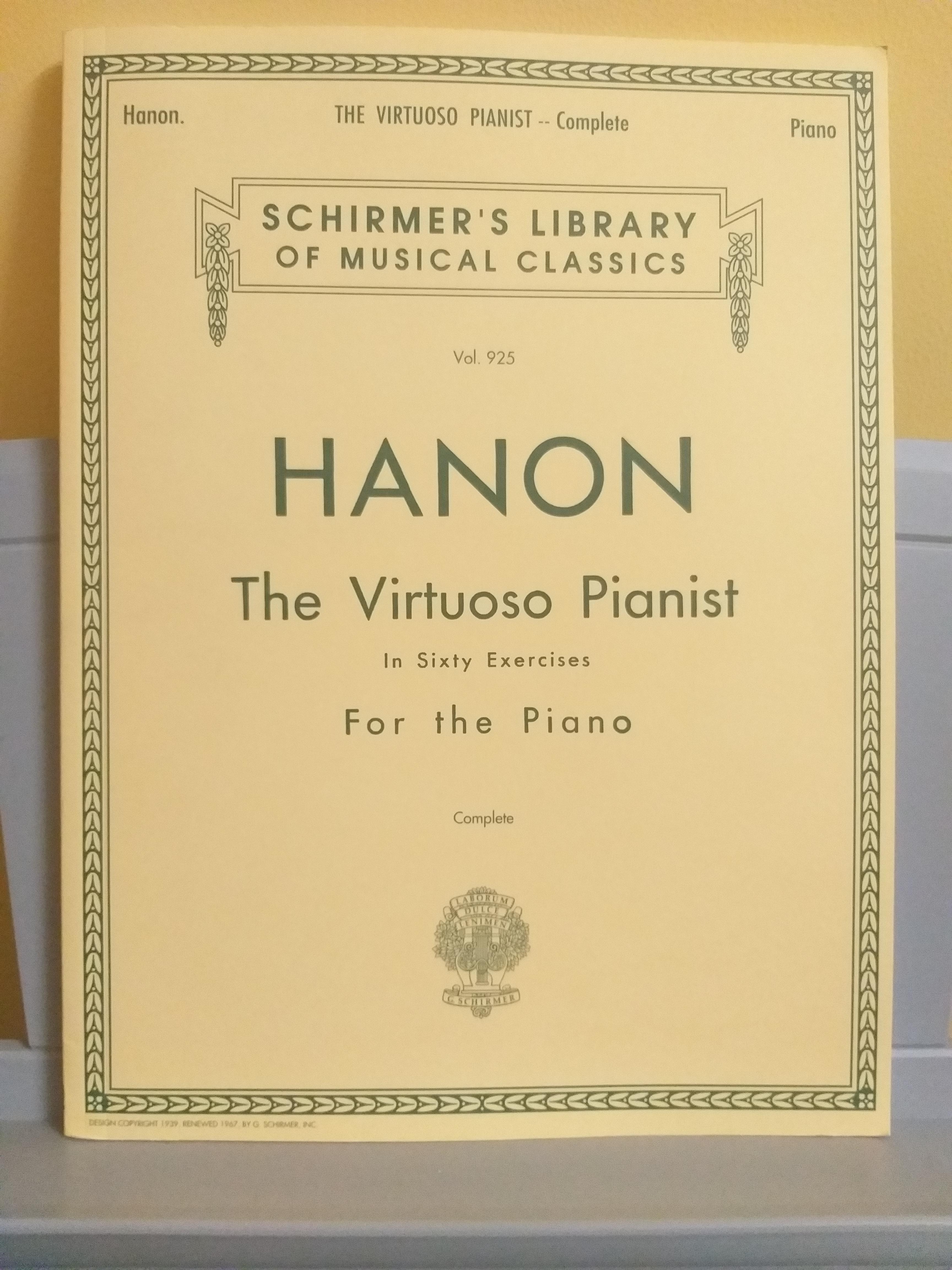 Buy Hanon: The Virtuoso Pianist in Sixty Exercises, Complete (Schirmer ...