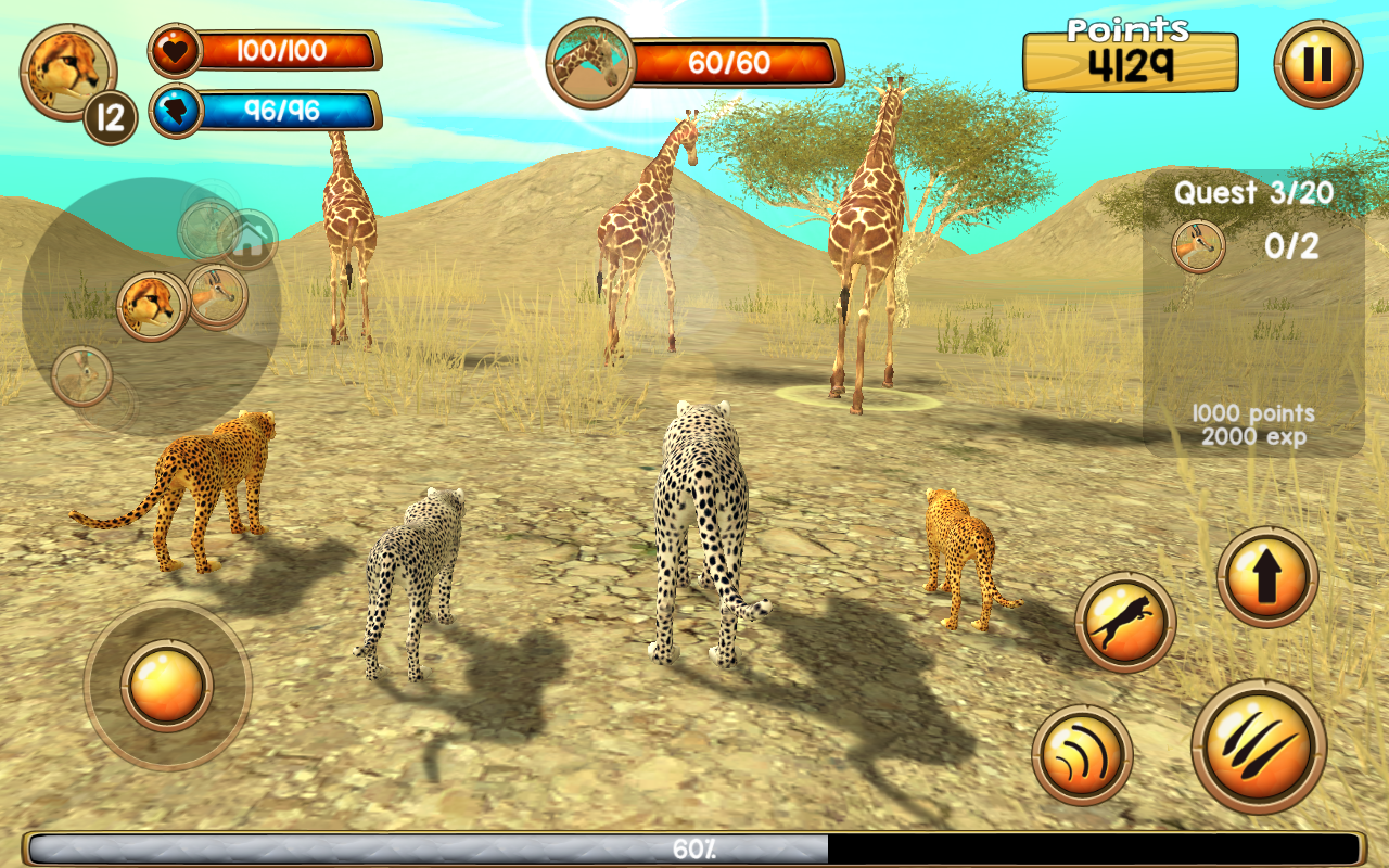 Cheetah Quest Game