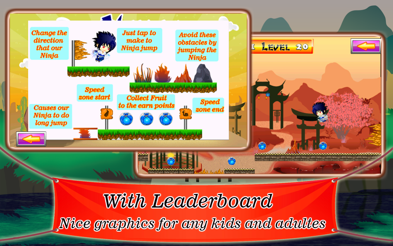 Ninja Sasuke Run - App on Amazon Appstore