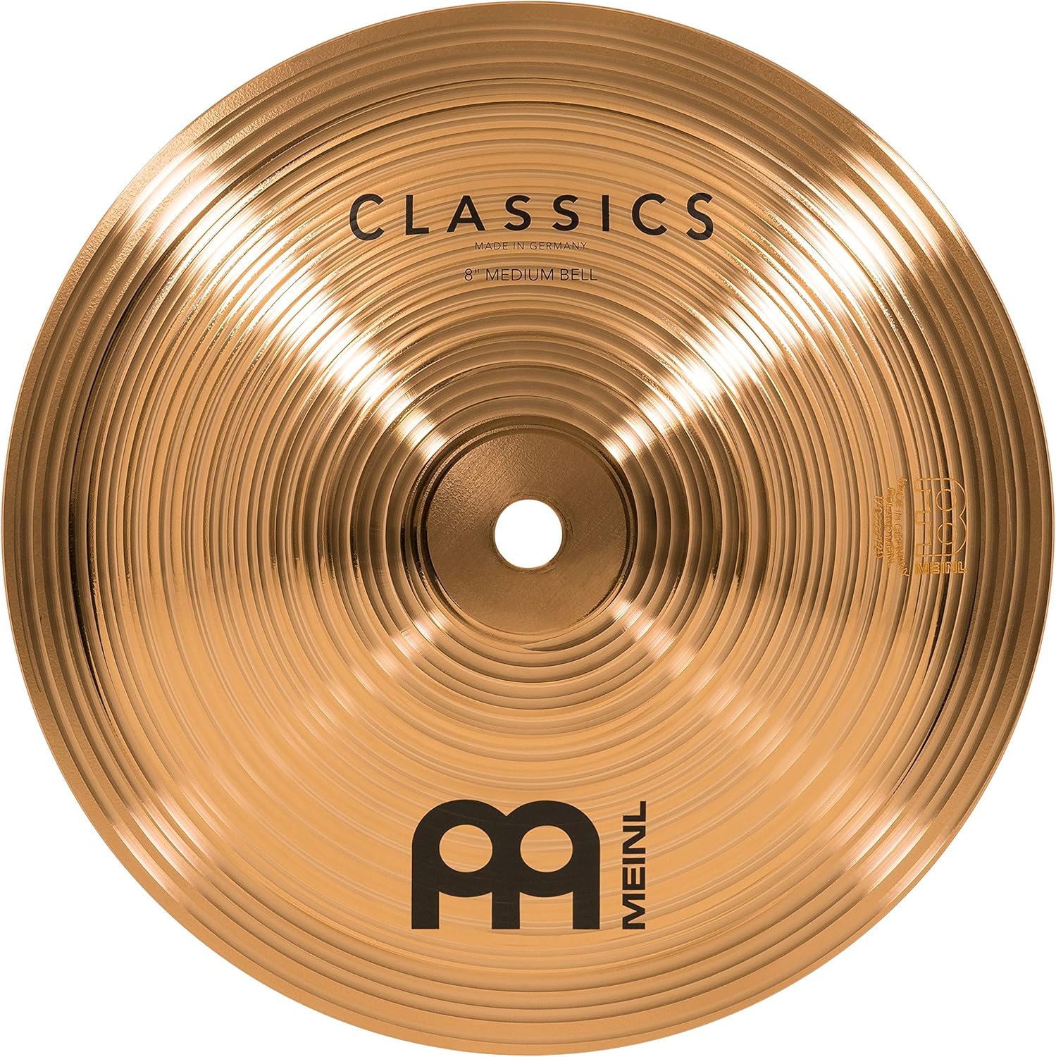 Amazon.com: Meinl 8" Medium Bell - Classics Traditional - Made in ...