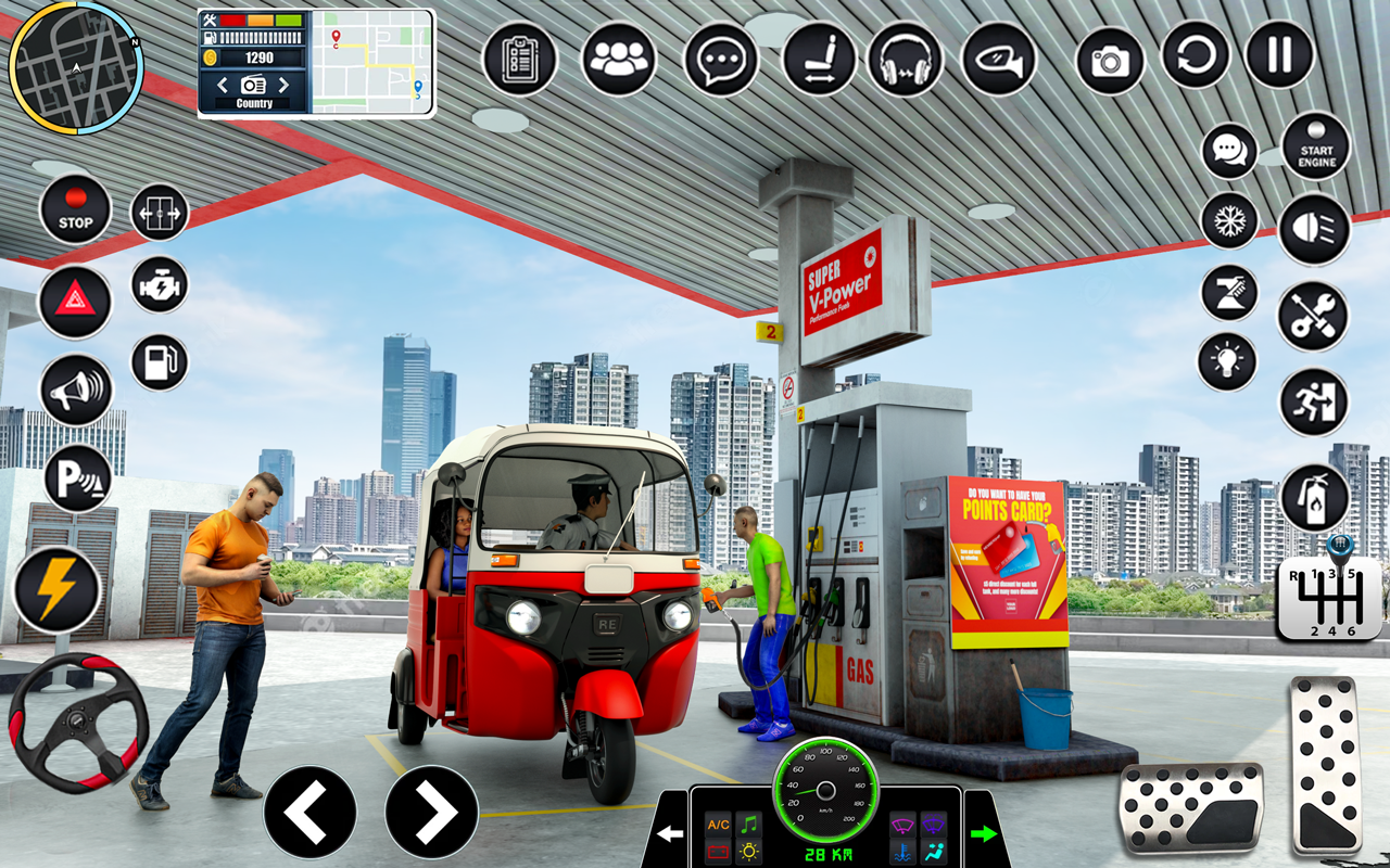 Tuk Tuk Auto Rickshaw Games 3D Simulator - App on Amazon Appstore