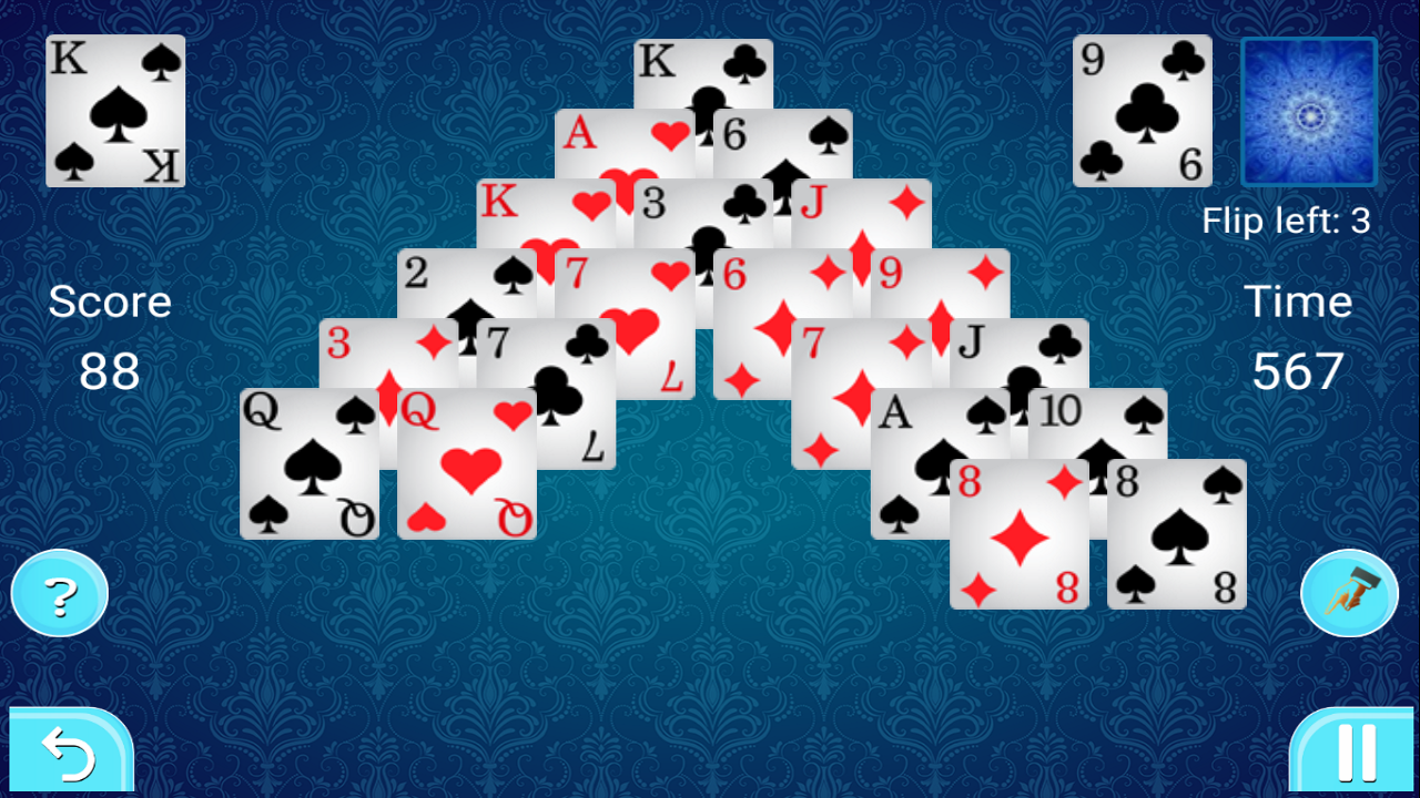 Pyramid Solitaire - App on Amazon Appstore
