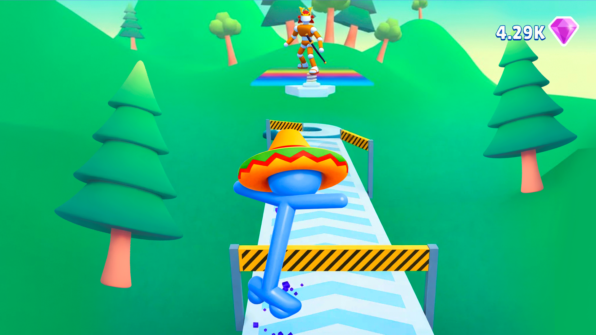 Tall and Thick Man Run: Funny 3D Runner Game with Shape Morphing to ...