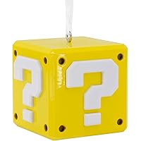 Hallmark Nintendo Super Mario Question Block Christmas Ornament