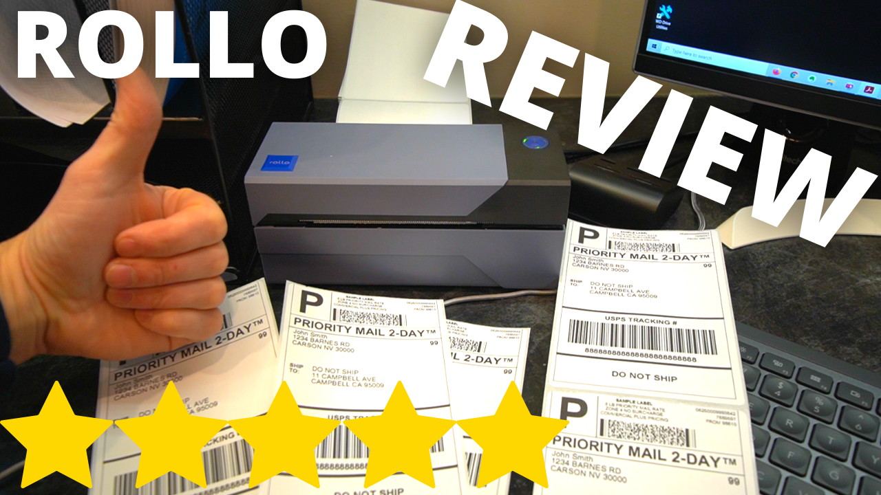 WORKS GREAT Rollo Shipping Label Printer REVIEW works-great-rollo-shipping-label-printer-review