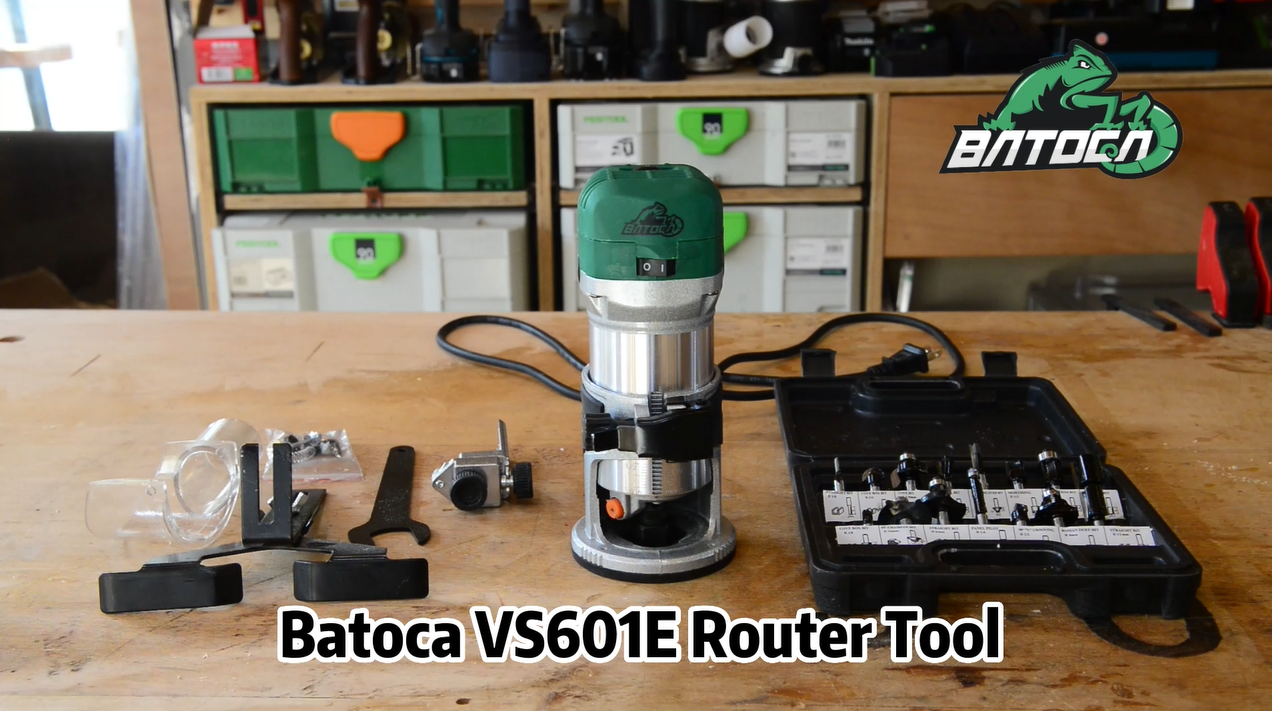 Watch BATOCA VS601E Router Tool KIT1 on Amazon Live