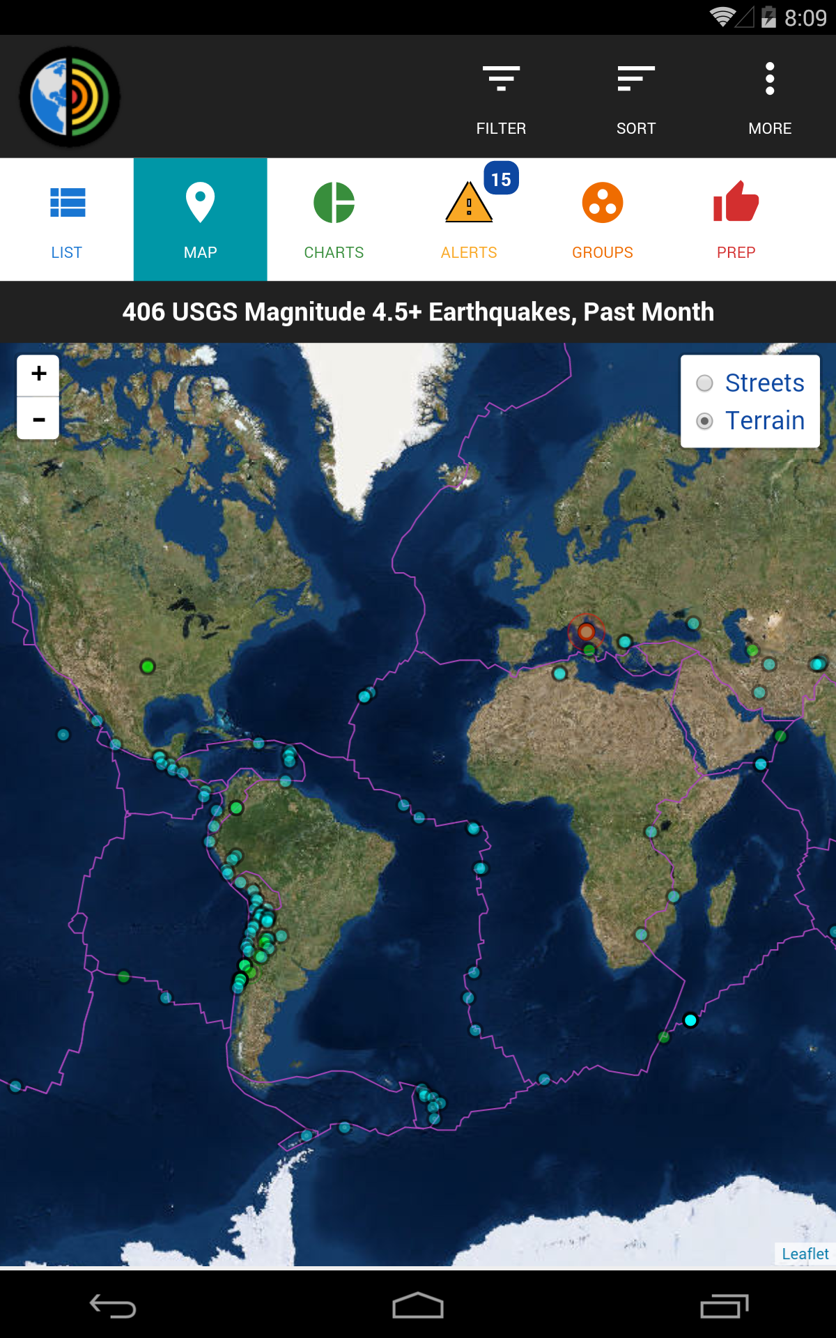 GeoTremor Earthquake Tracking and Notifications - App on Amazon Appstore