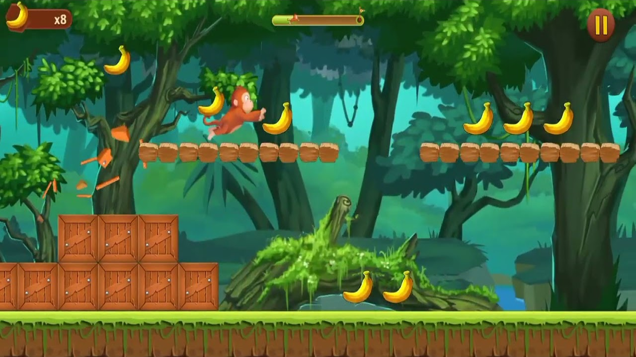 Jungle Sling Monkey Bounce Run Banana Adventure - App on Amazon Appstore