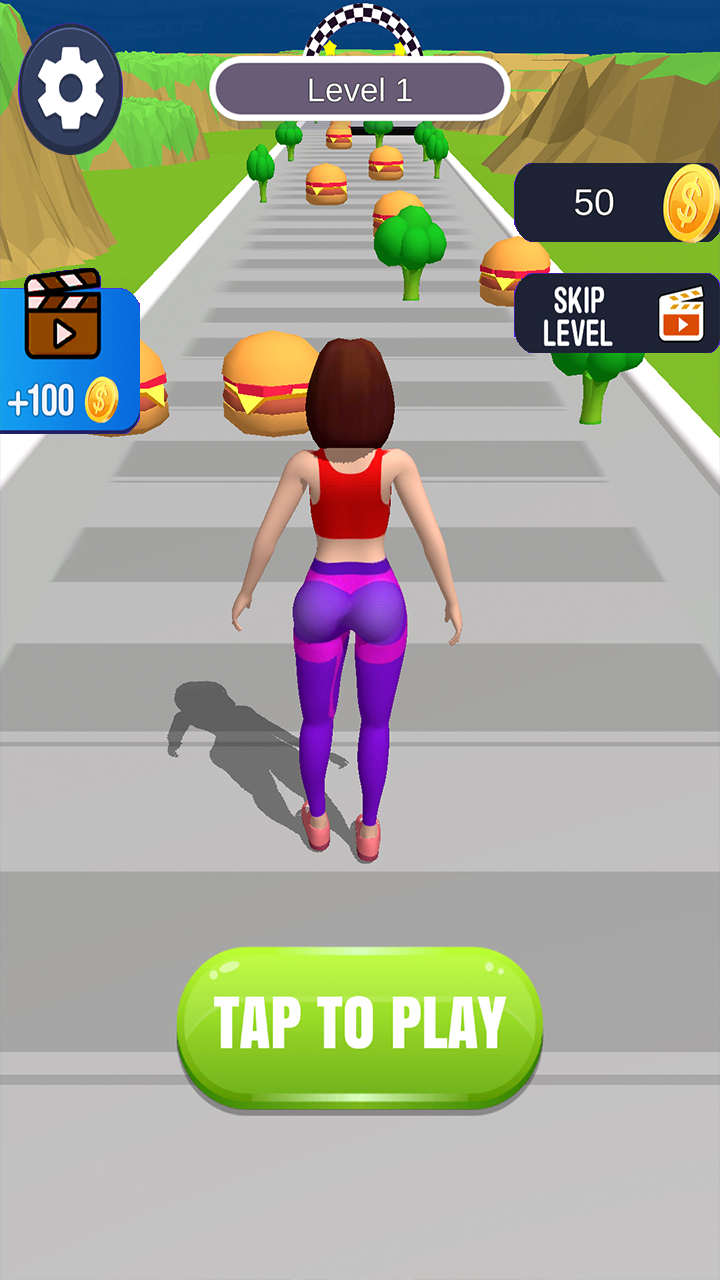 Twerk Race Fun Run - Twerk Dash Showdown: 3D Dance Body Race Master ...