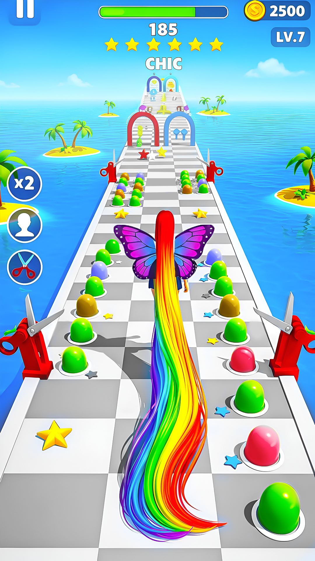 Hair Challenge Fun Run Race 3D - Epic Dancing Hair Running Games 2026 ...