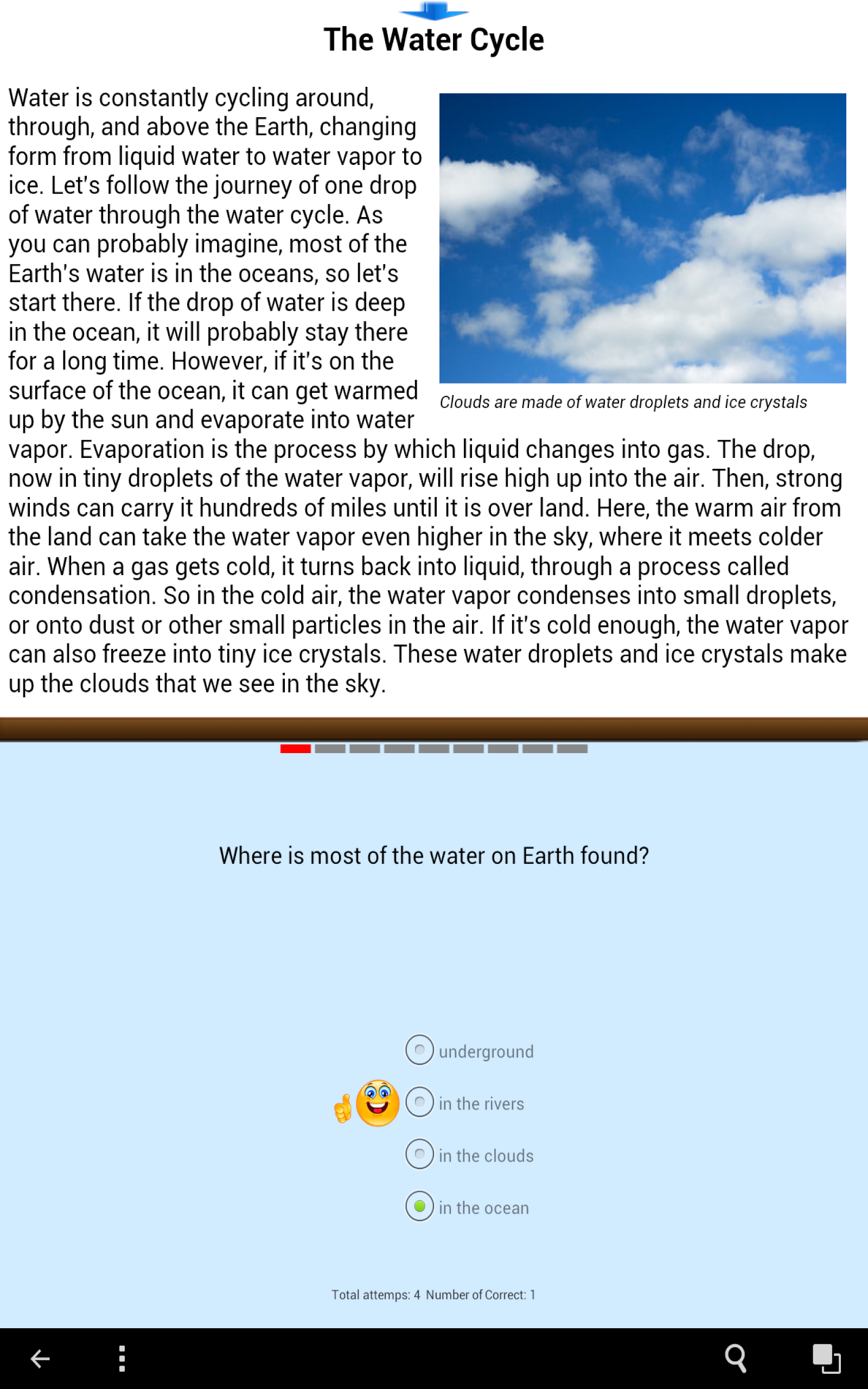 4th Grade Science Reading Comprehension FREE - App on Amazon Appstore