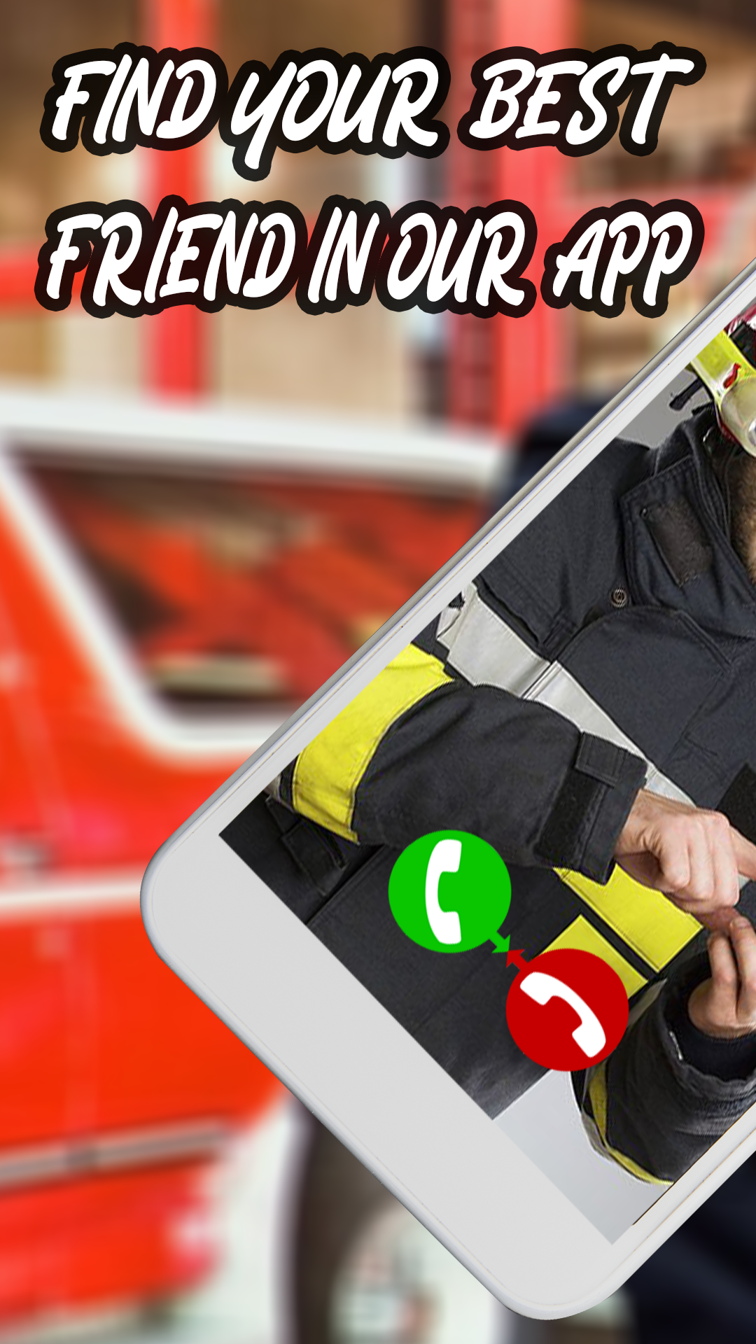 FIREFIGHTER Video Call - Simulate call with FIREFIGHTER - Prank Video ...