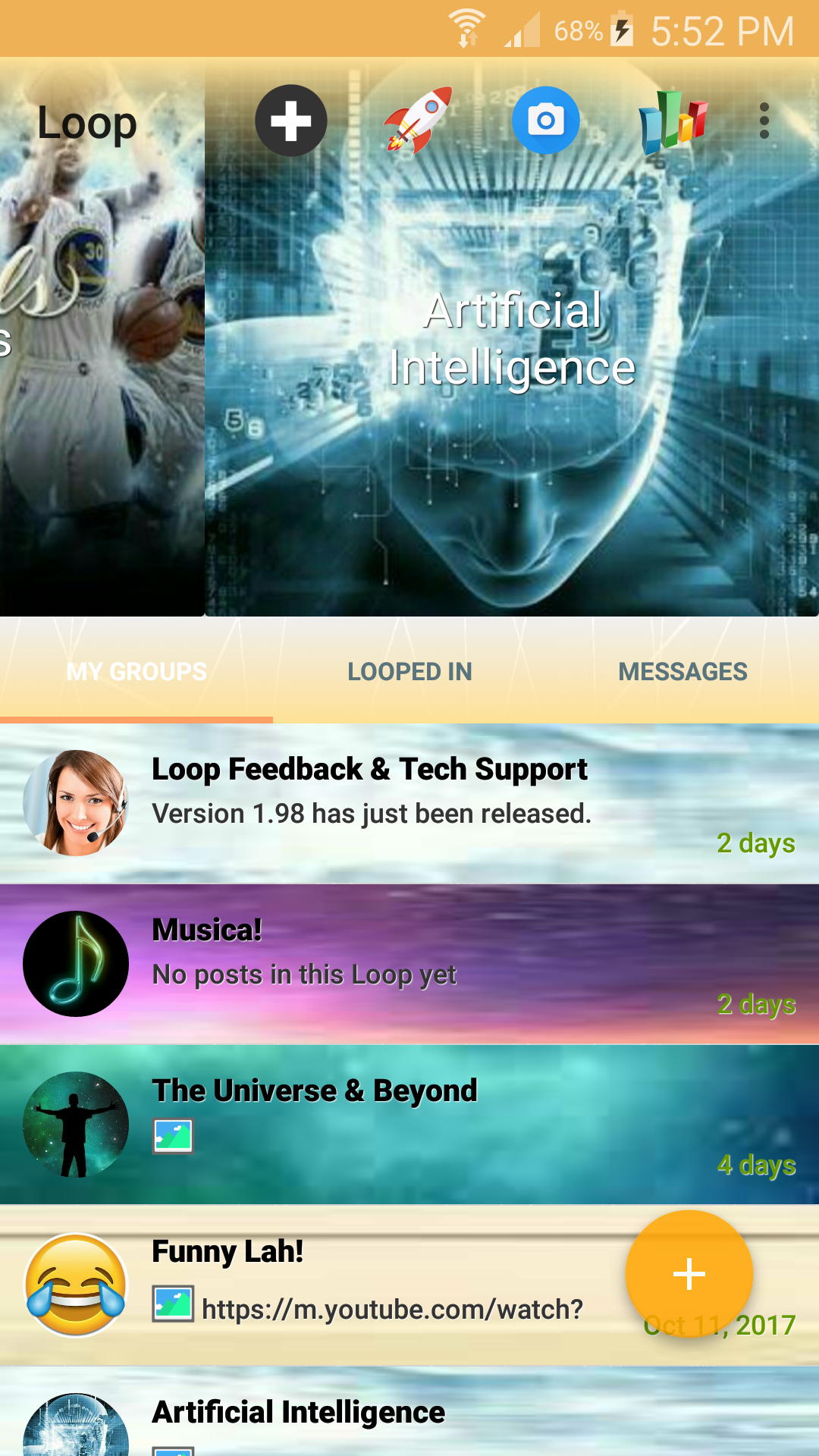 Loop: anonymous messaging, calls and file exchange - App on Amazon Appstore
