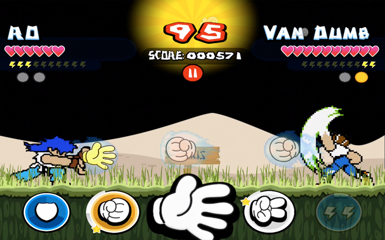 ROSHAMBO FIGHTERS: Rock Paper Scissors RPS Kung Fu Battle Hadouken ...