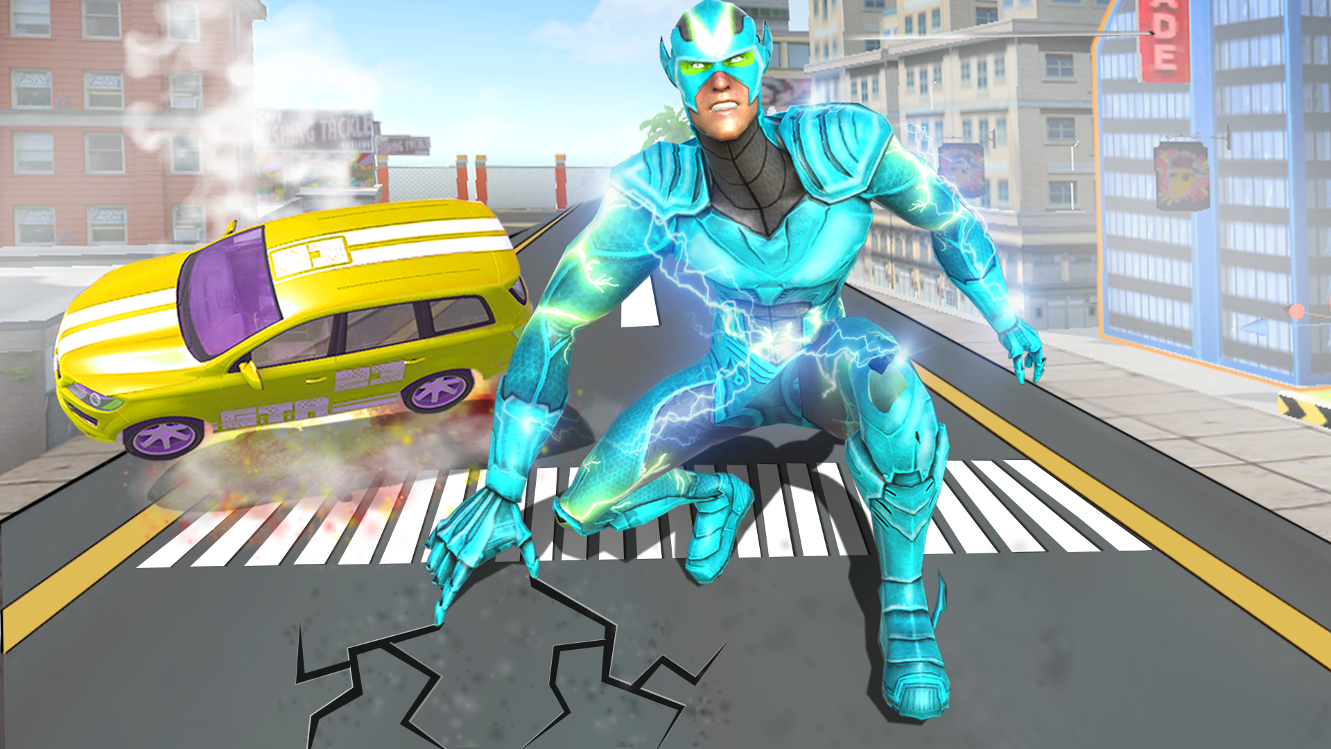 Panther Superhero Robot Shooting Games: Crime City Bank Robbery Ninja ...