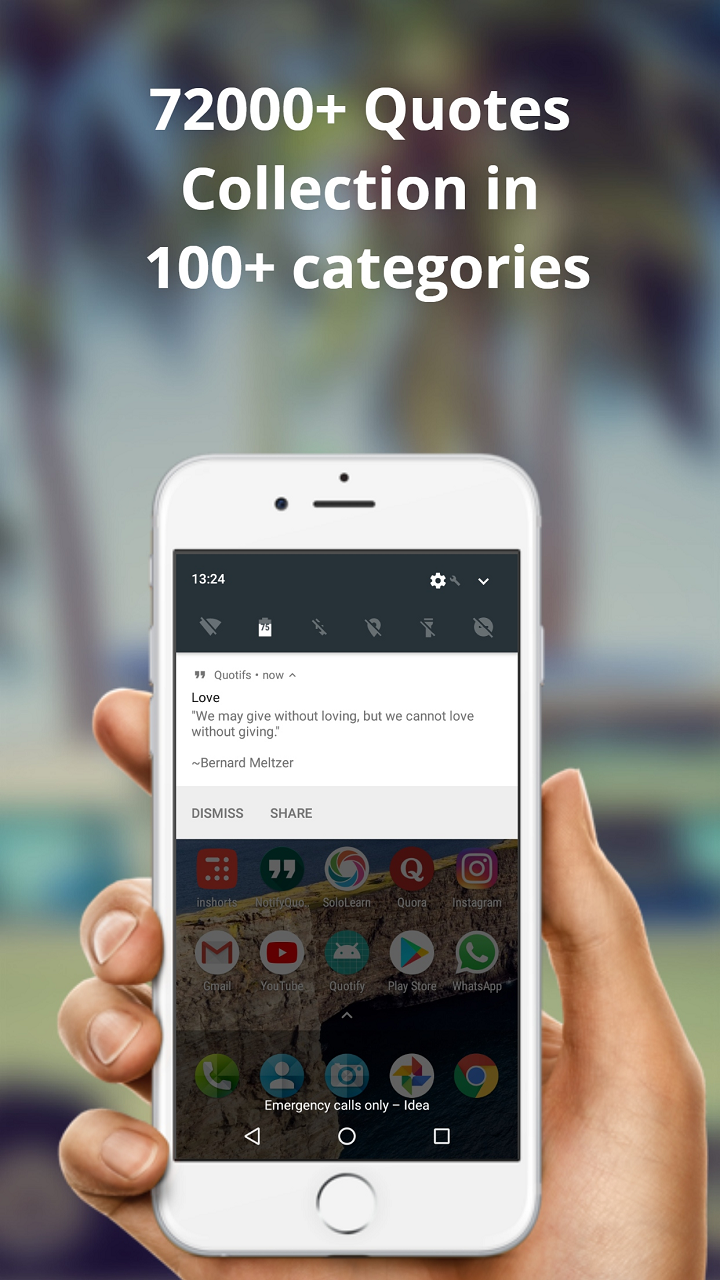 Quotes Notification by setting time interval. - App on Amazon Appstore