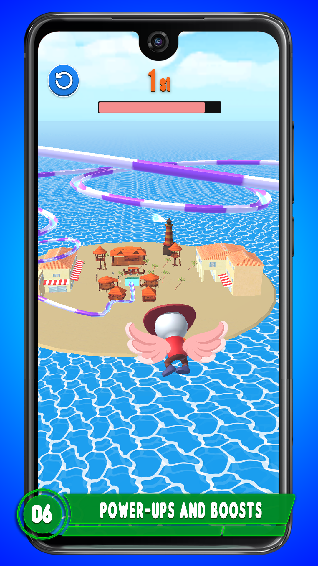 Aqua Slide Water Park: Sliding Fun Race Water Adventure Game:Amazon.com ...