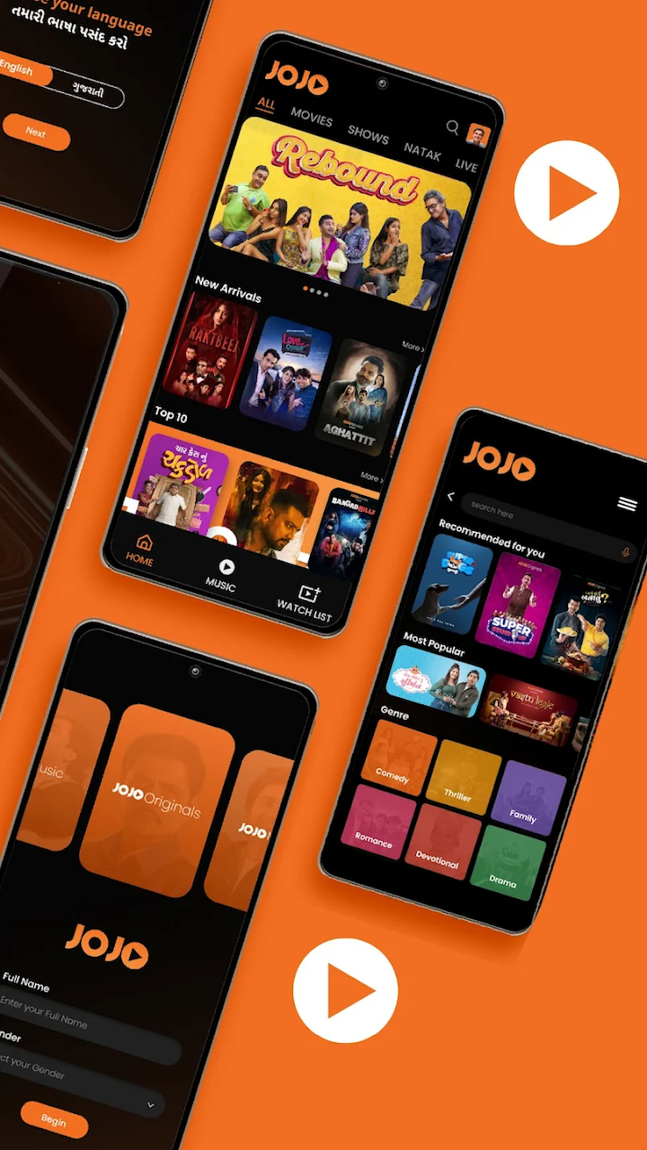 JOJO APP: Movies, Shows, Natak - App on Amazon Appstore