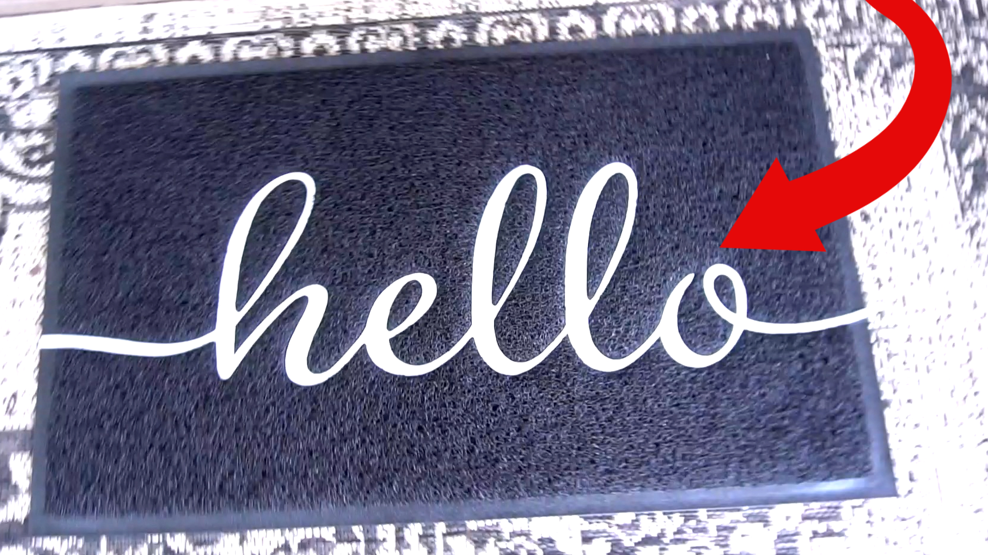 Watch Well Hello there Welcome Mat is Perfect! on Amazon Live