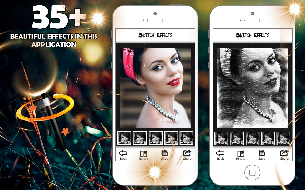 Pencil Sketch Effects Photo Editor - App on Amazon Appstore