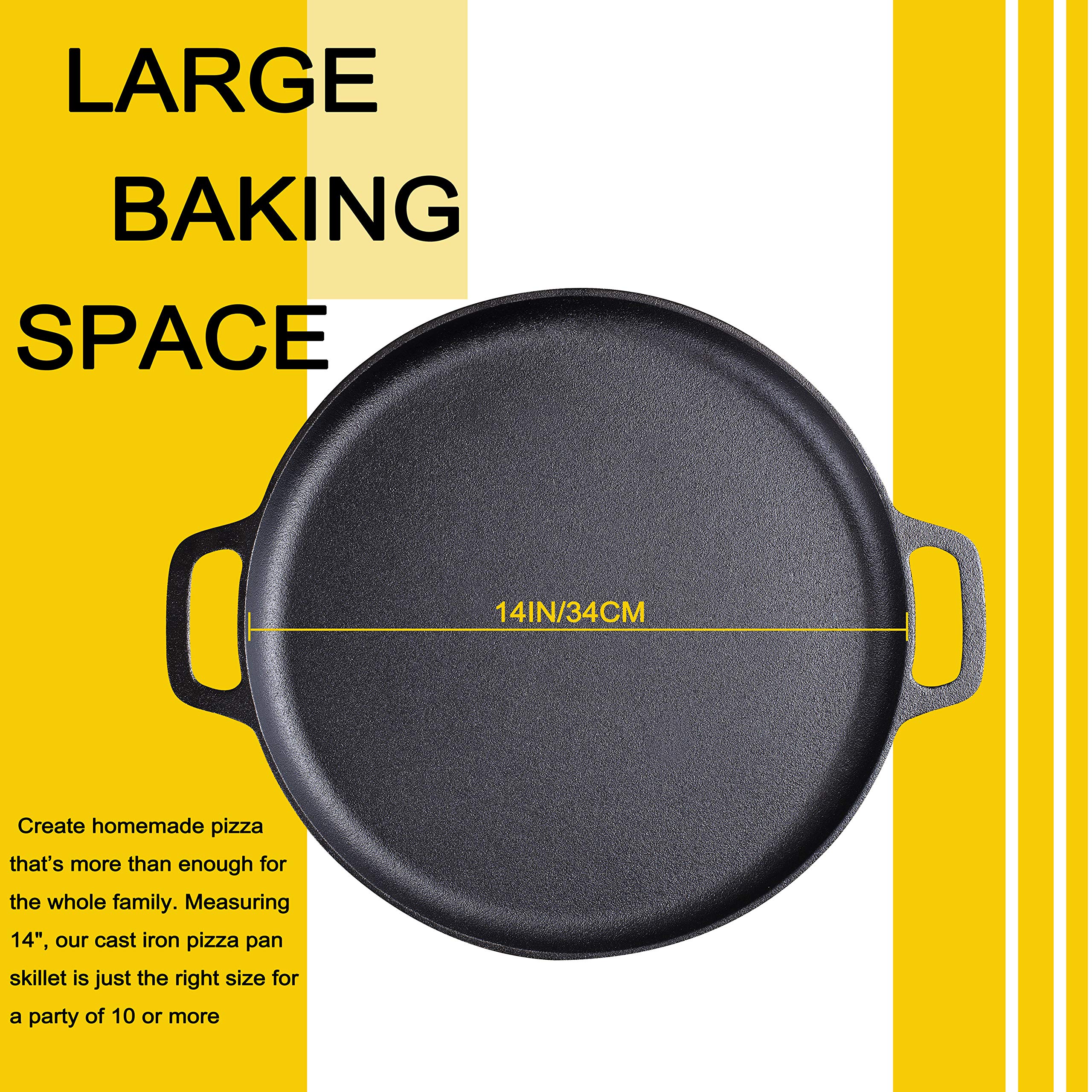 Cast Iron 14 Pizza Pan