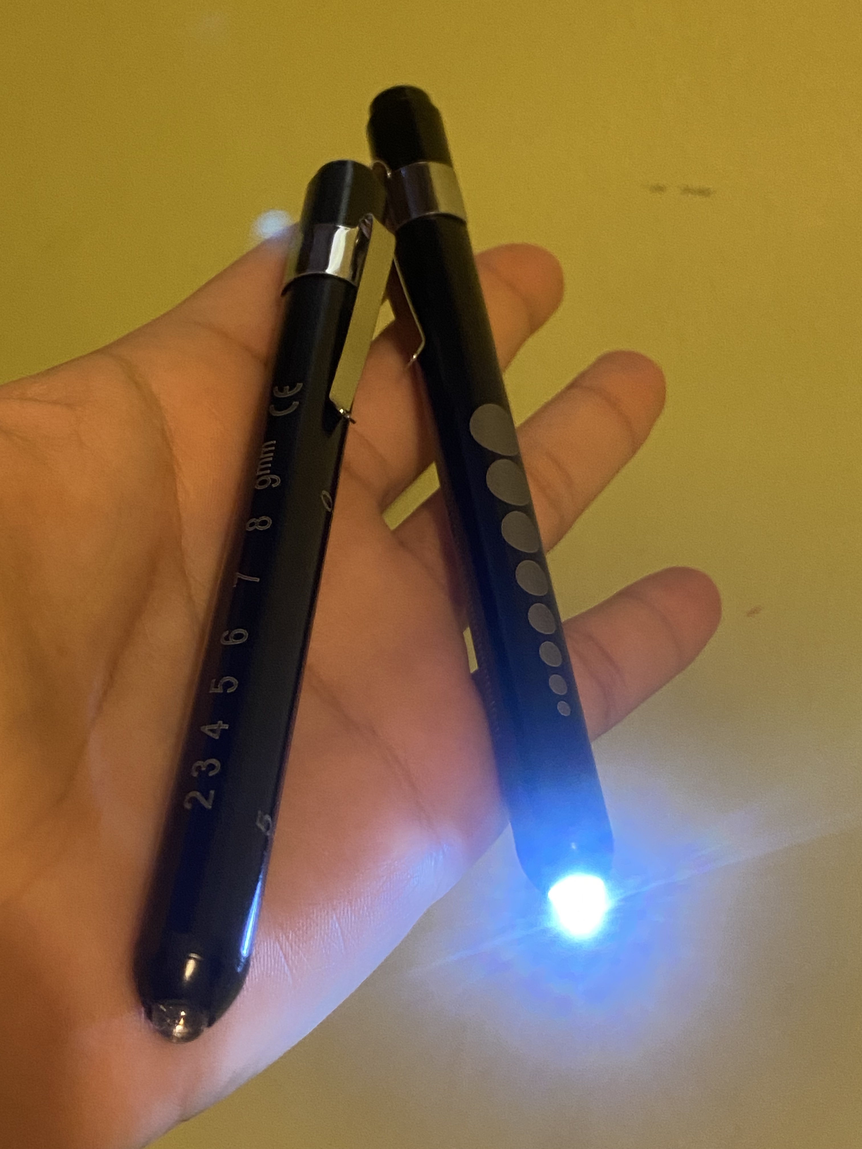 Luces médicas de la pluma de las linternas LED de la linterna de la ...