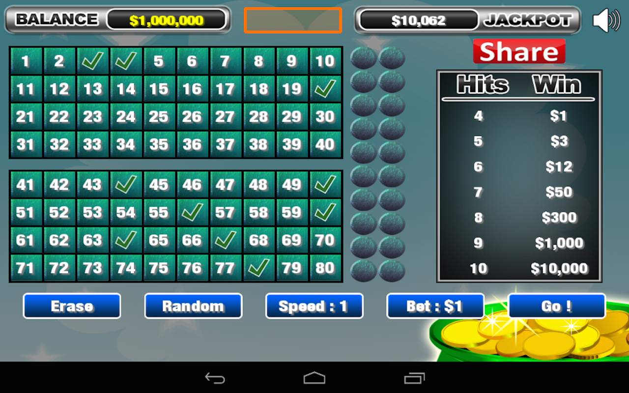 Gold Riches Keno Pot Of Gold Free Keno Game for Kindle Fire HD 2015 ...