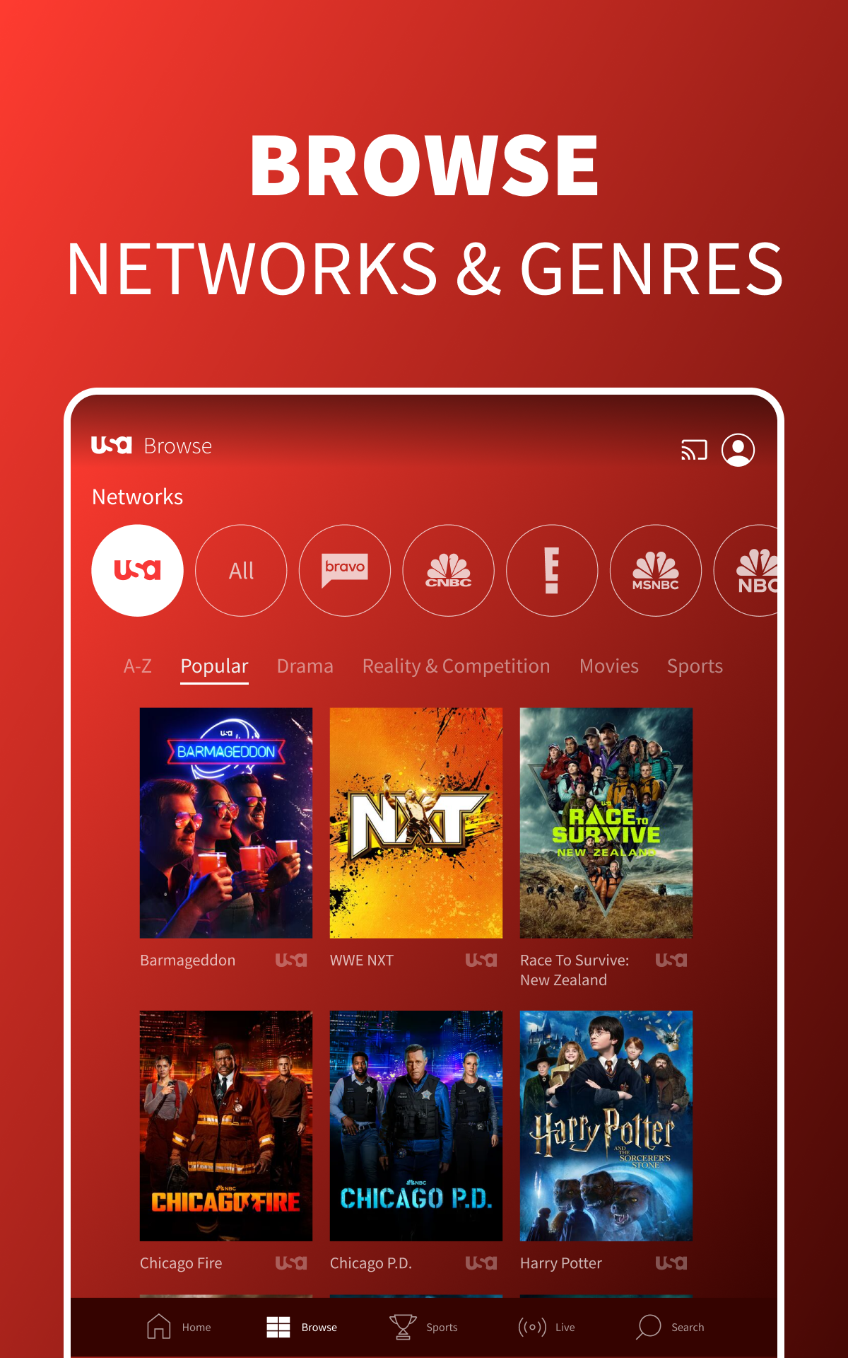 USA Network - App on Amazon Appstore