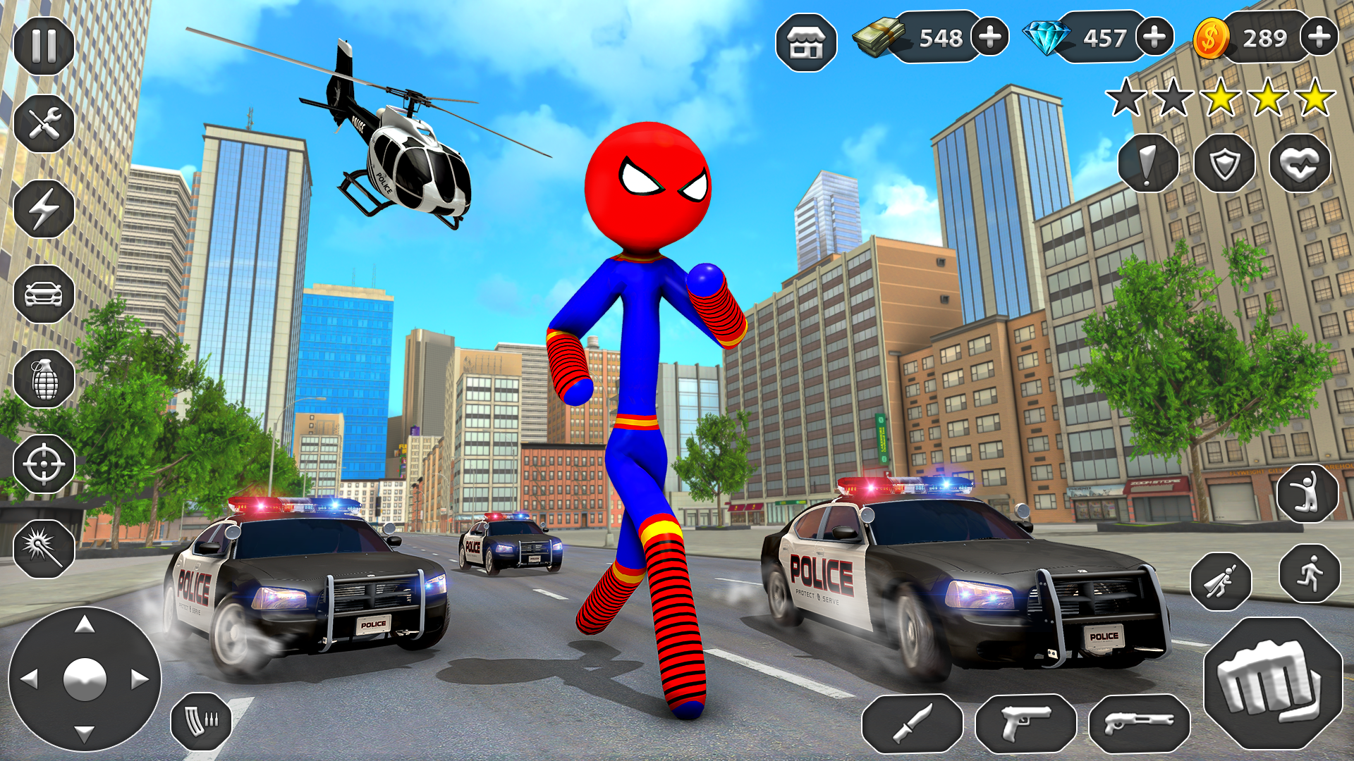 Stickman City Hero: Rope Fight Pro - App on Amazon Appstore