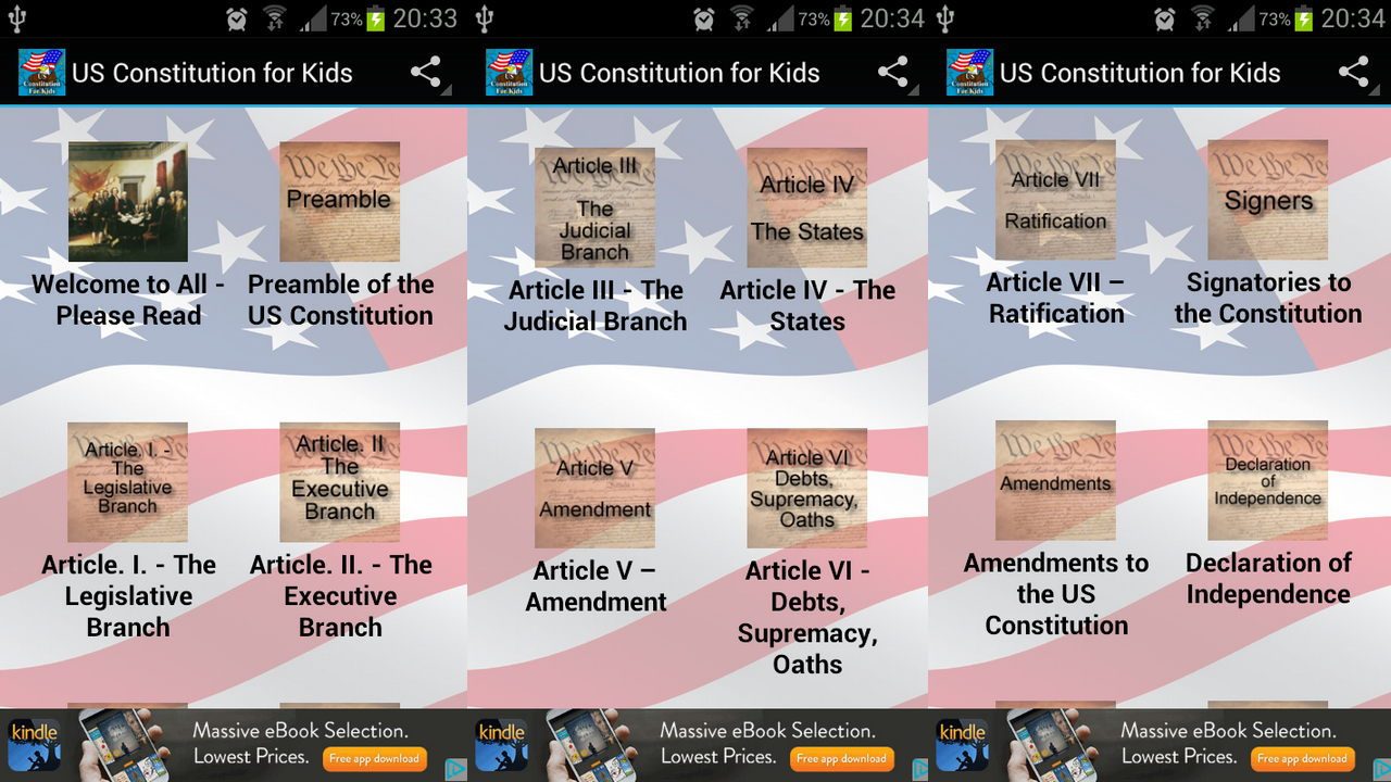 Constitutional Amendments For Kids