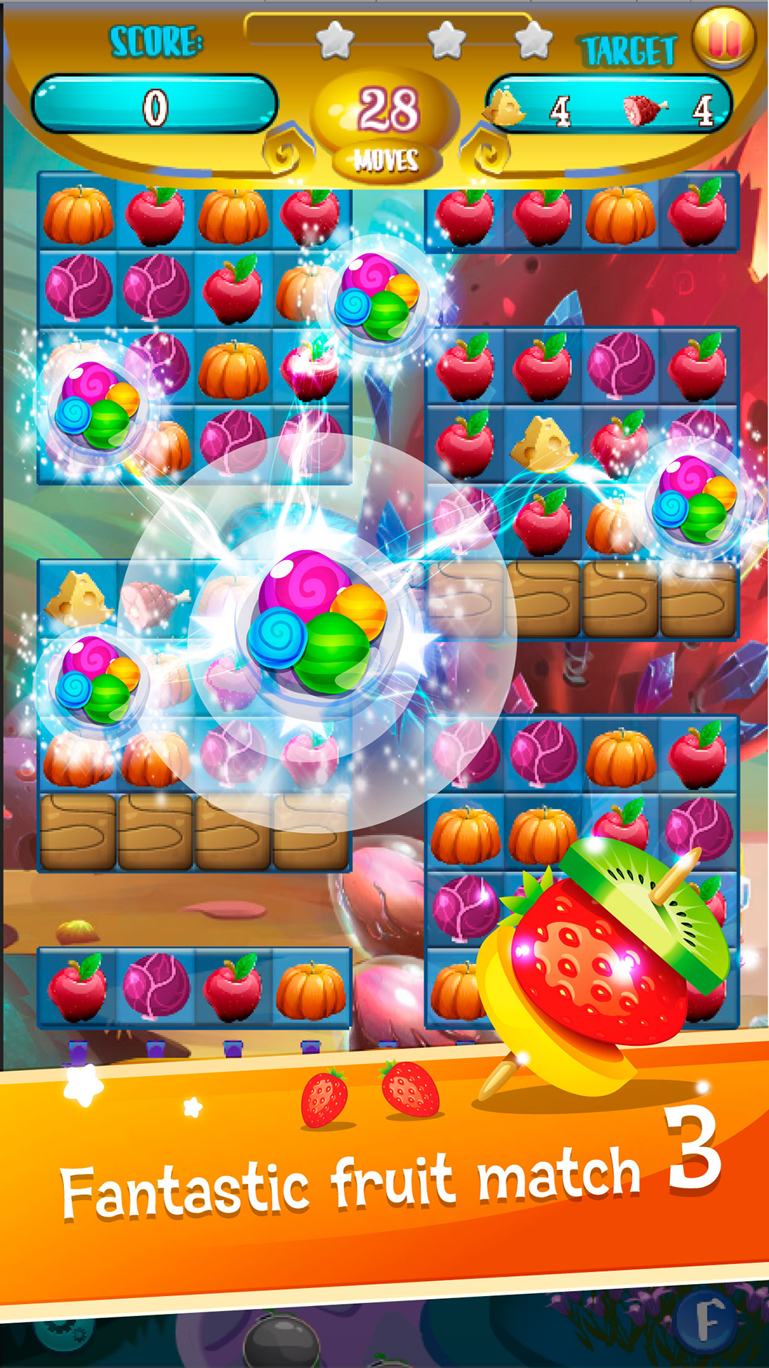 Dessert Heroes - 3 Match Splash Desserts Puzzle Game - App on Amazon ...