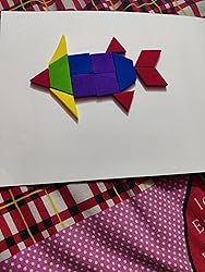 Jodo Gyan Shiksha Eva Rubber Rangometry- a colourful kit with geometric ...