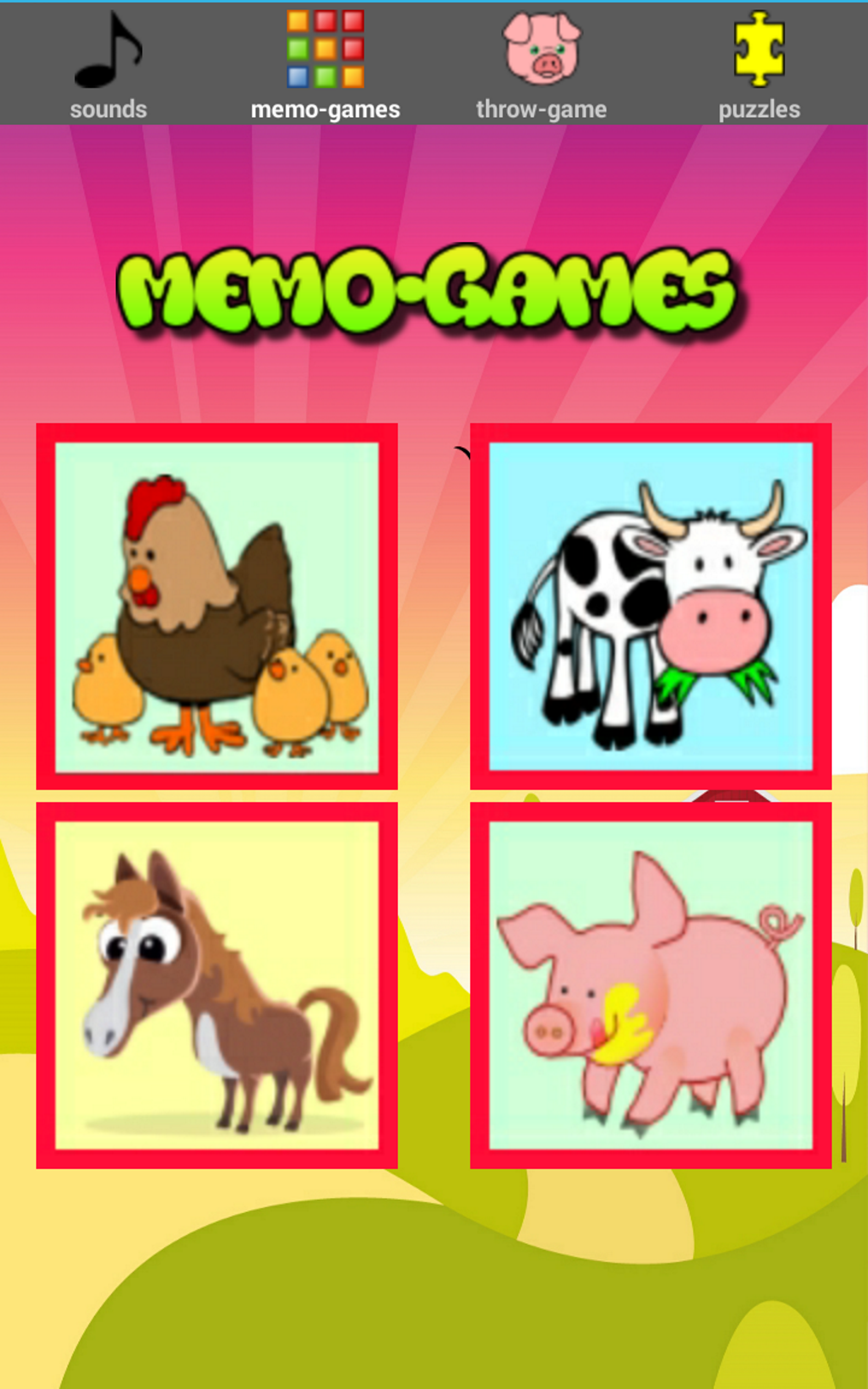 Farm Animal Games - FREE! - App on Amazon Appstore