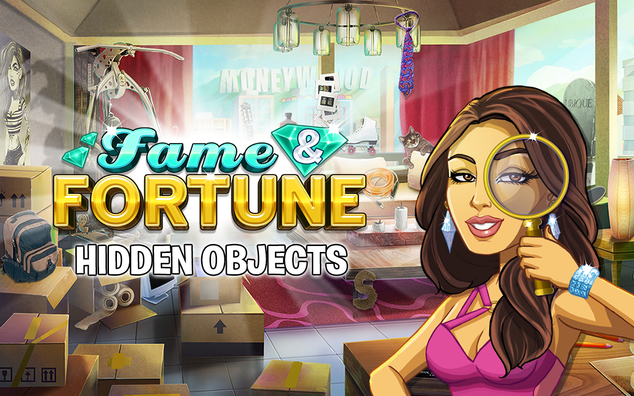 Fame And Fortune - A Free Hidden Object Casino Game! Find objects, play ...