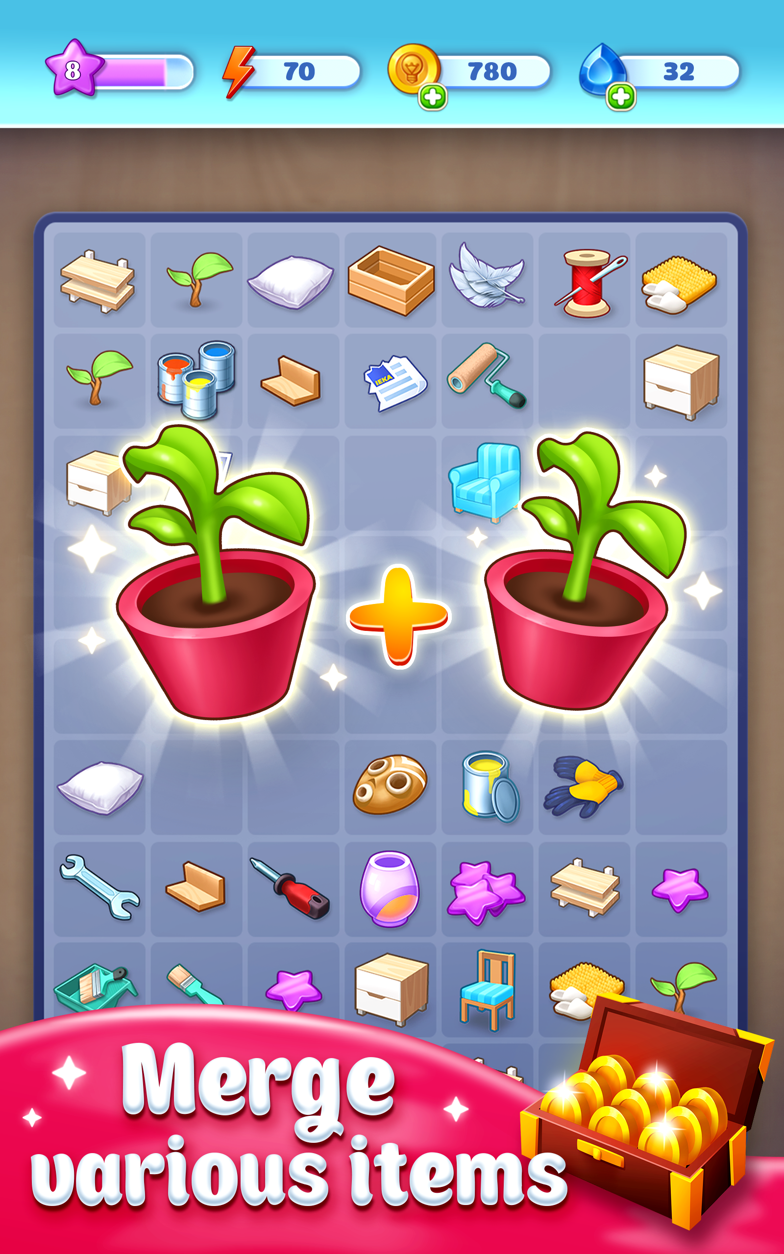 Merge Story - interior design & home decorating game for you to ...
