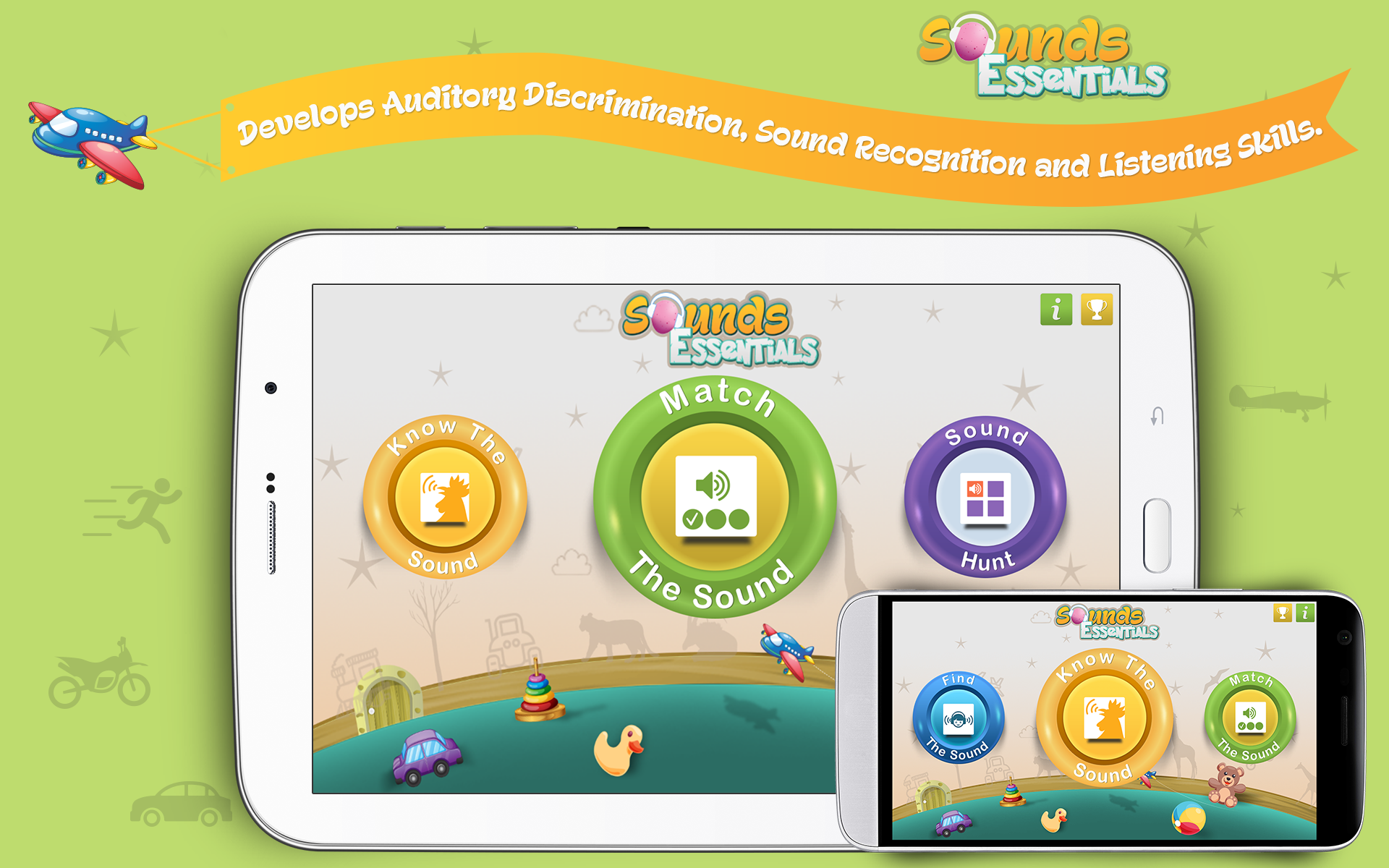 Sounds Essentials LITE - Develops Auditory Discrimination, Sound ...