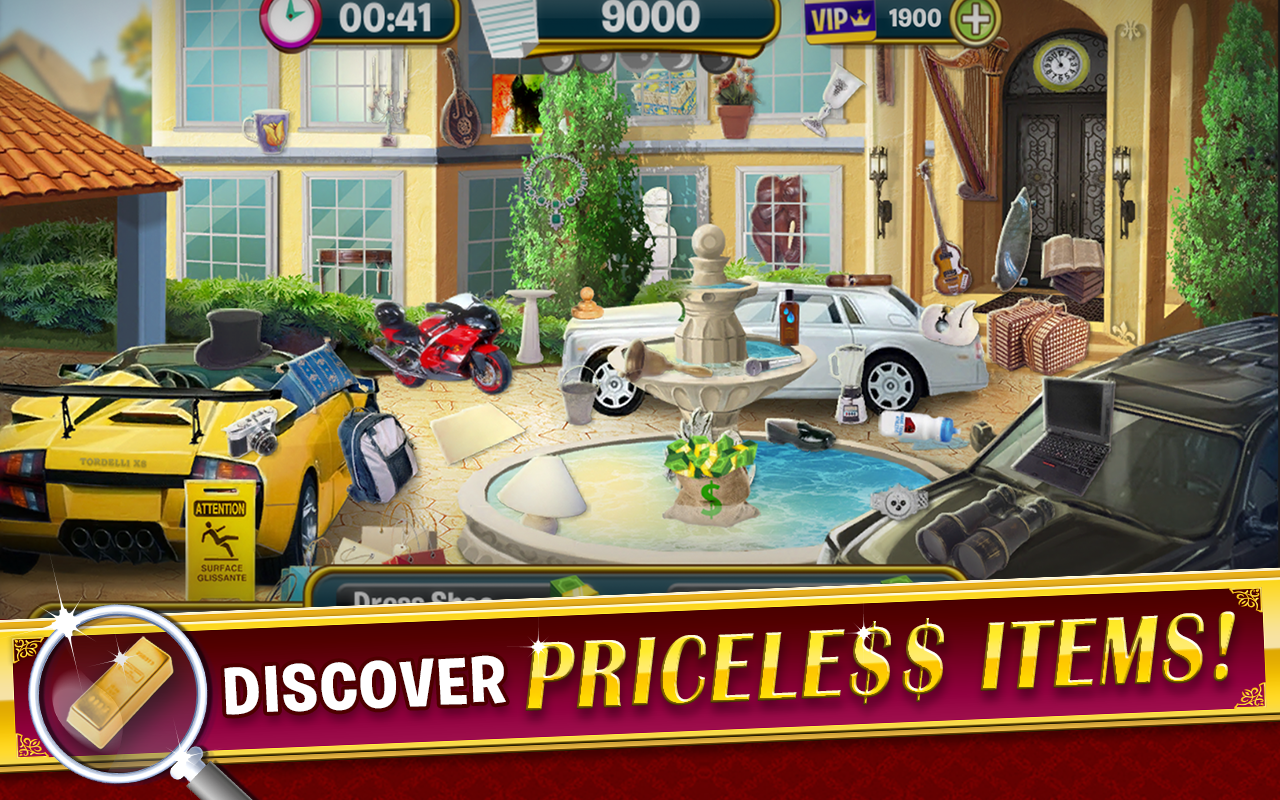 Fame And Fortune - A Free Hidden Object Casino Game! Find objects, play ...