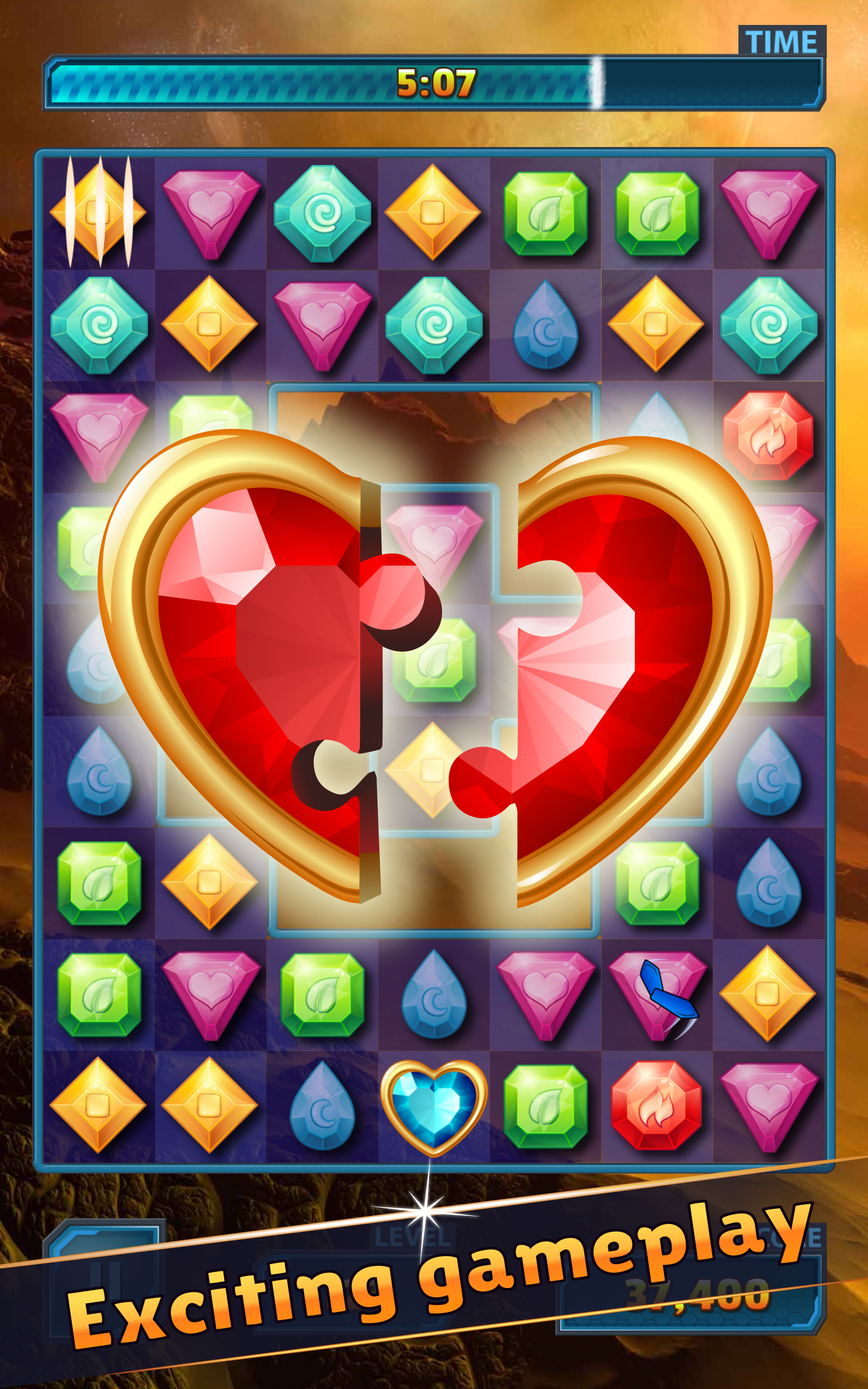 Match 3 Gems - App on Amazon Appstore
