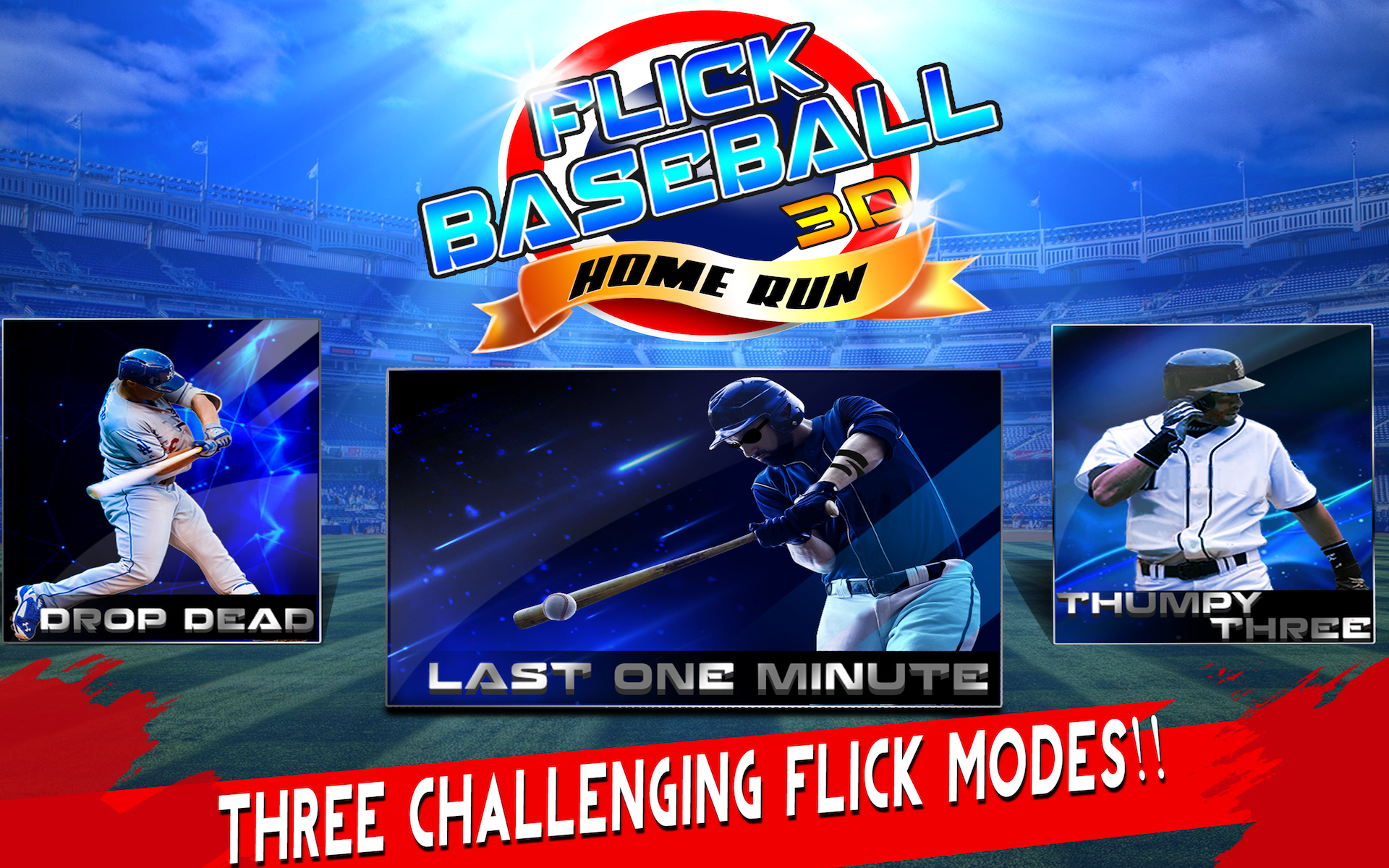 Flick Baseball 3D - Home Run-Amazonアプリストアのアプリ