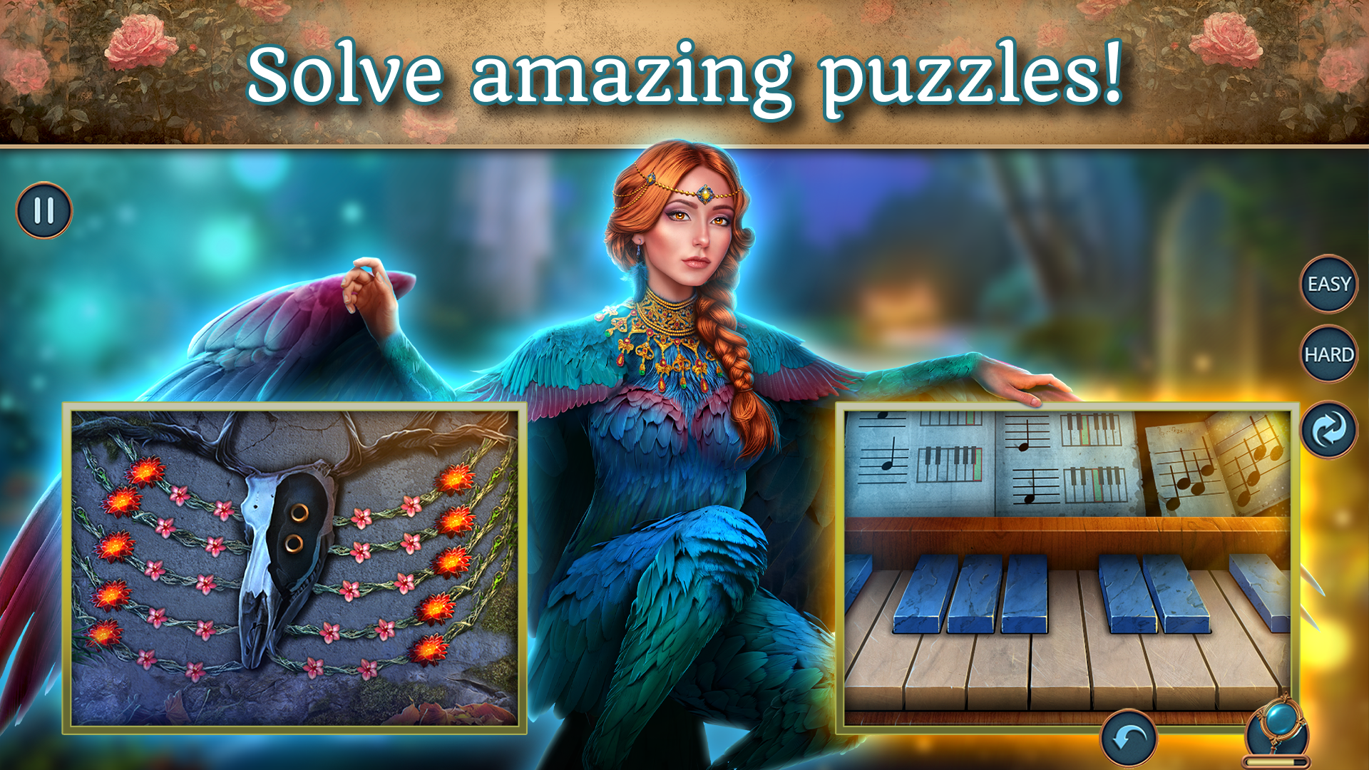 Hidden Objects - Royal Romances: The Cursed Hearts - Seek & find ...