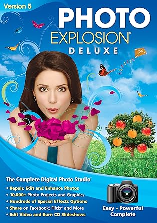 Amazon.com: Photo Explosion 5.0 Deluxe [Download] : Software