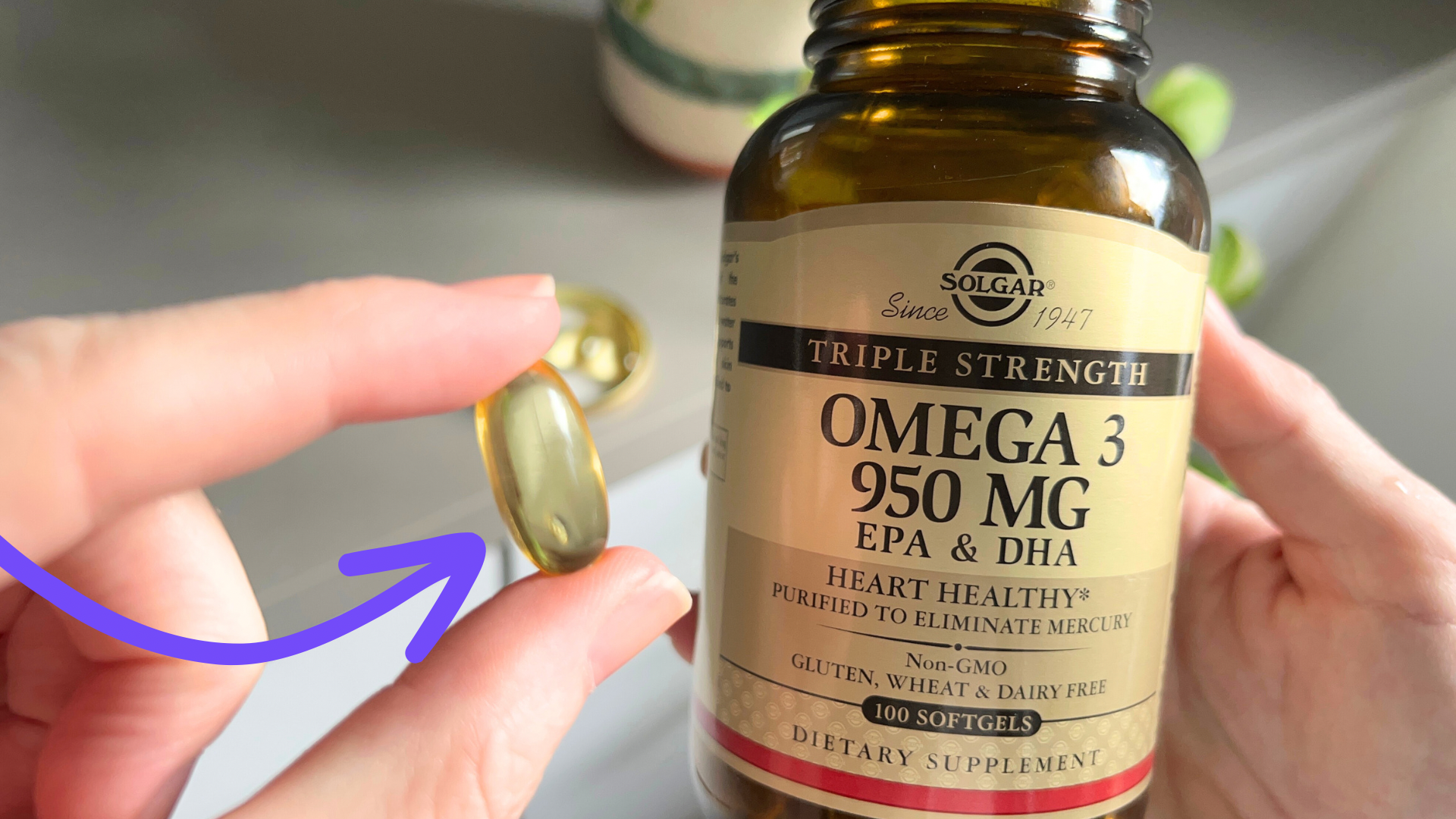 Watch Solgar Triple Strength Omega 3 Review on Amazon Live