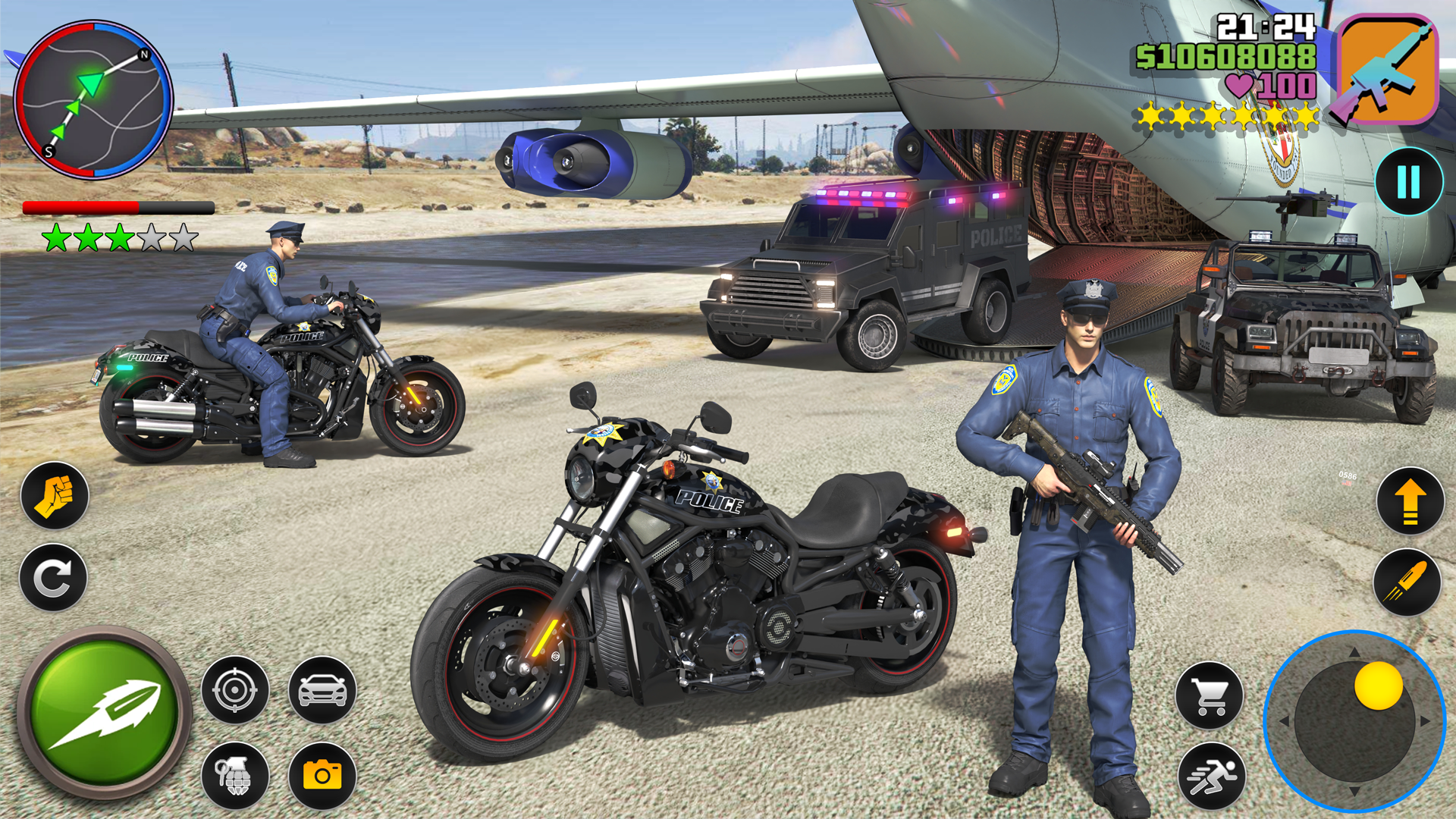 Police Car Chase Simulator 2025: Cop Duty City Patrol Driving Game ...