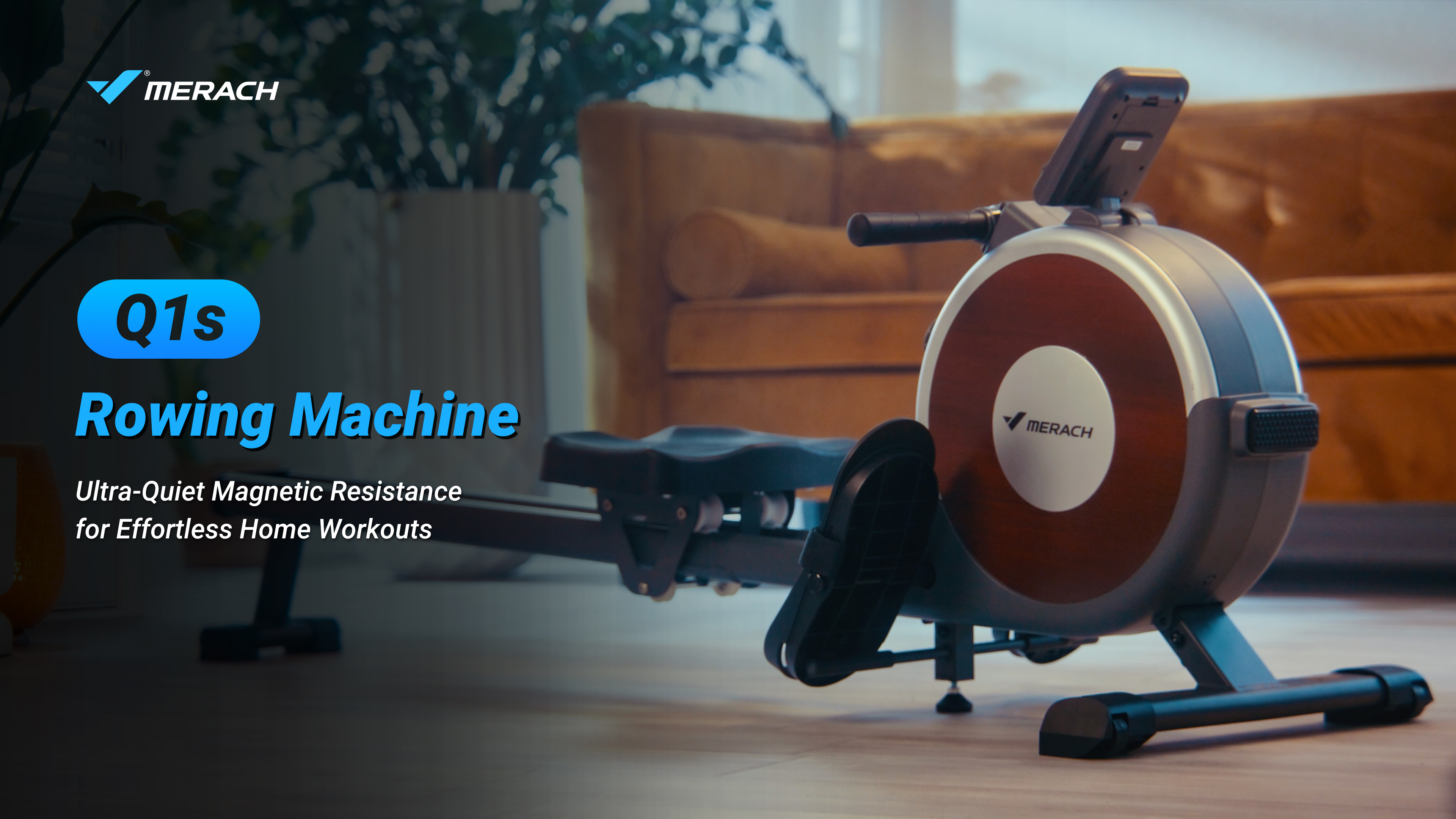 MERACH Rower Machine MERACH Magnetic Rowing Machine - Bluetooth ...