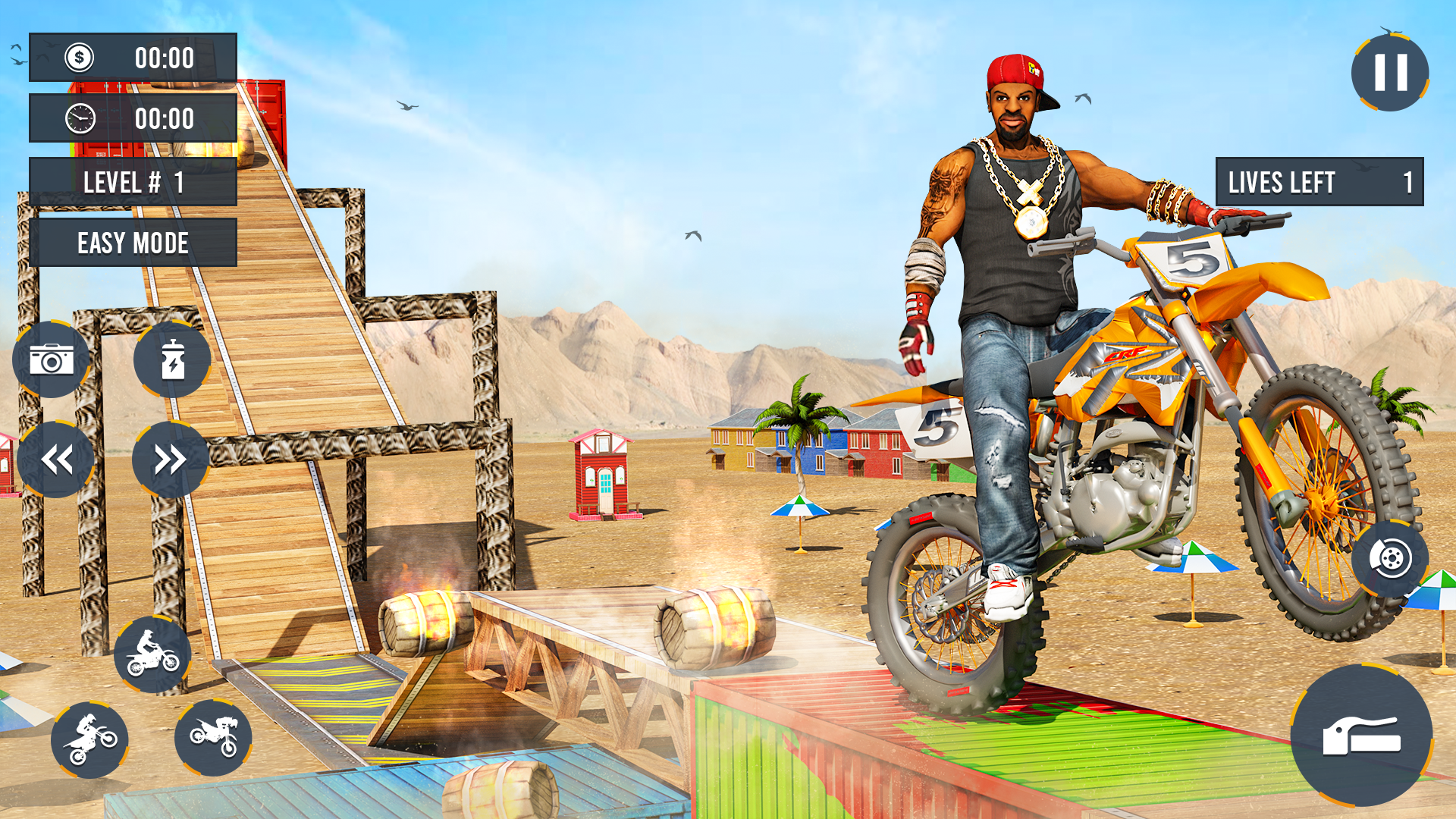 Bike Stunt Subway Racing Games || Dirt Bike Stunt Race 3D || Moto X3M ...