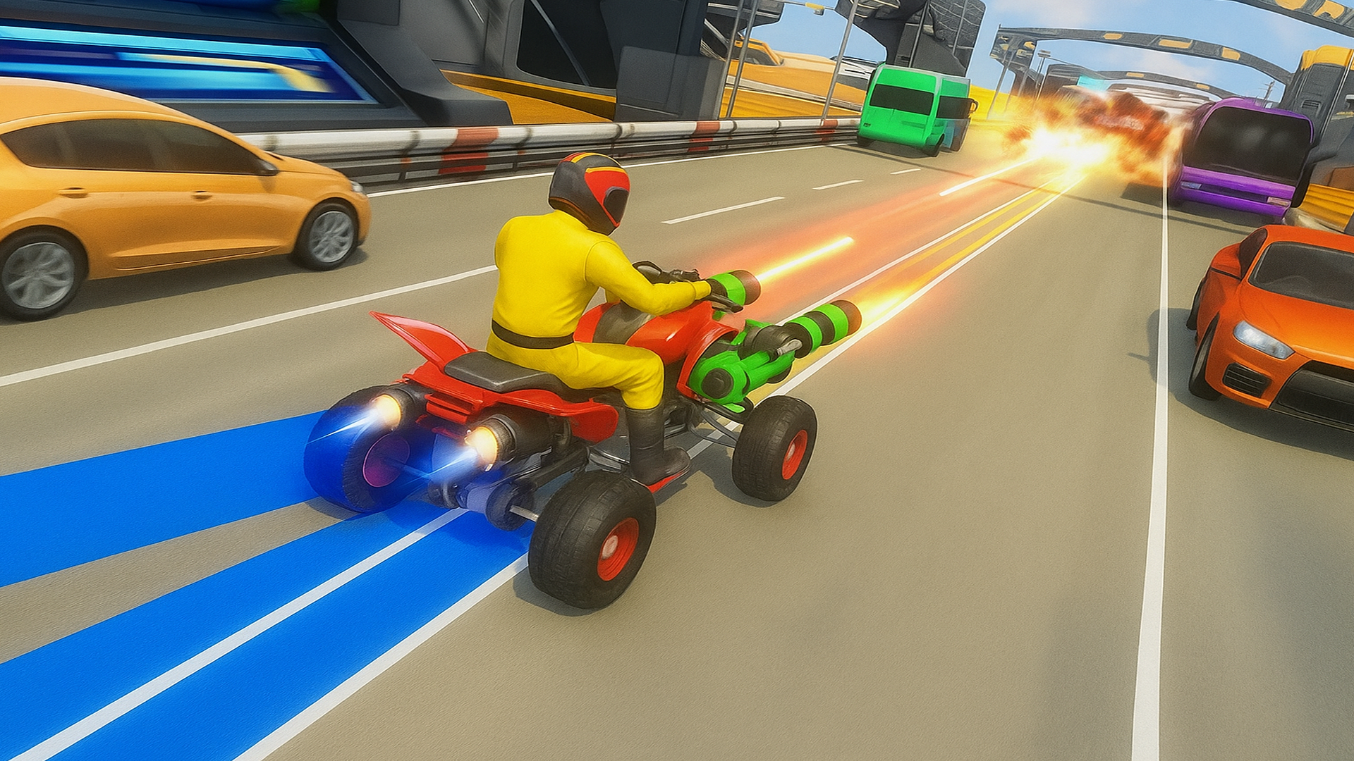 Quad Bike Racing Simulator 3D - Extreme Dirt Trails, Stunts & Adventure ...