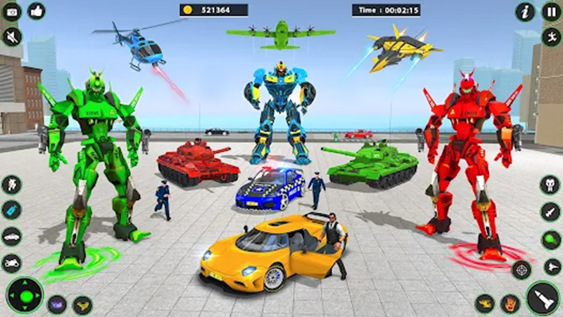 Mech Robot Transforming Game, Multi Robot Shooting Game - App on Amazon ...