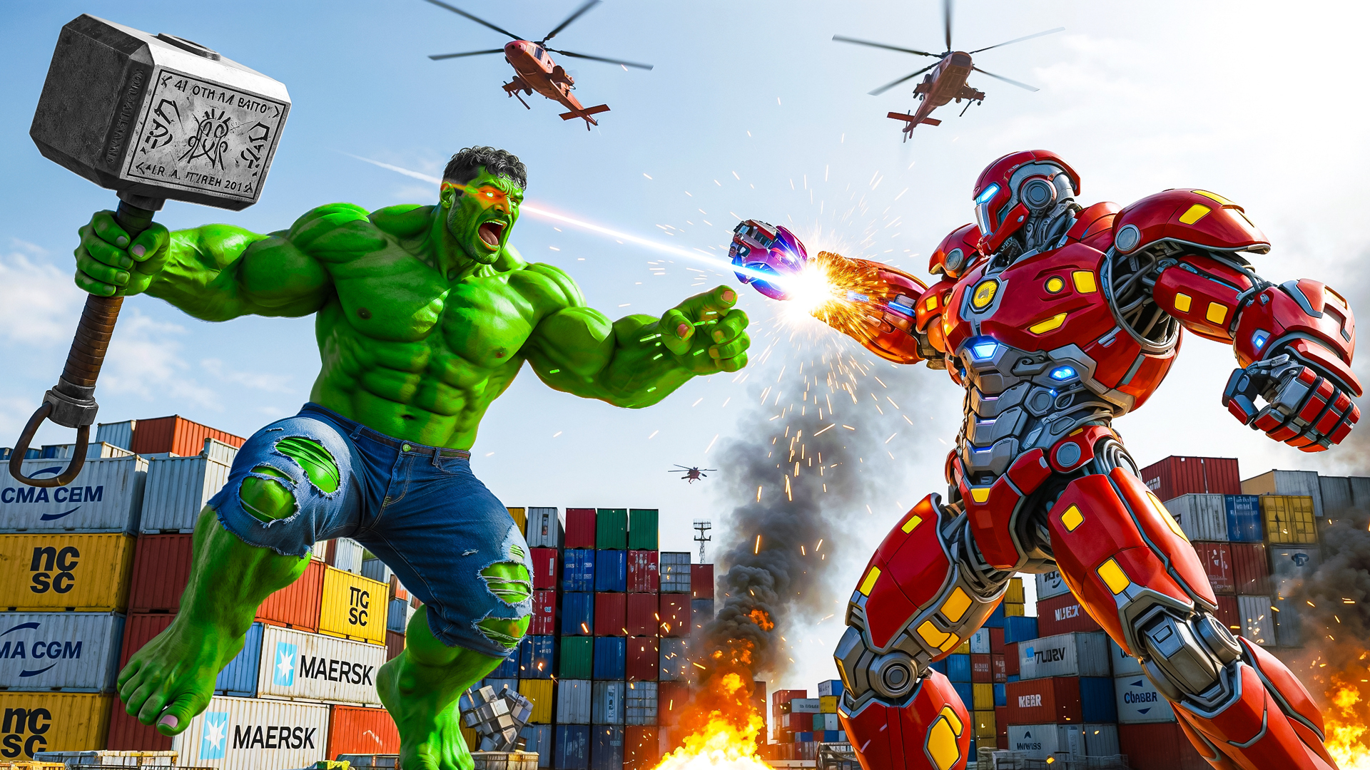 Incredible Monster Hero Game, Monster Hero Games, Incredible Muscle ...