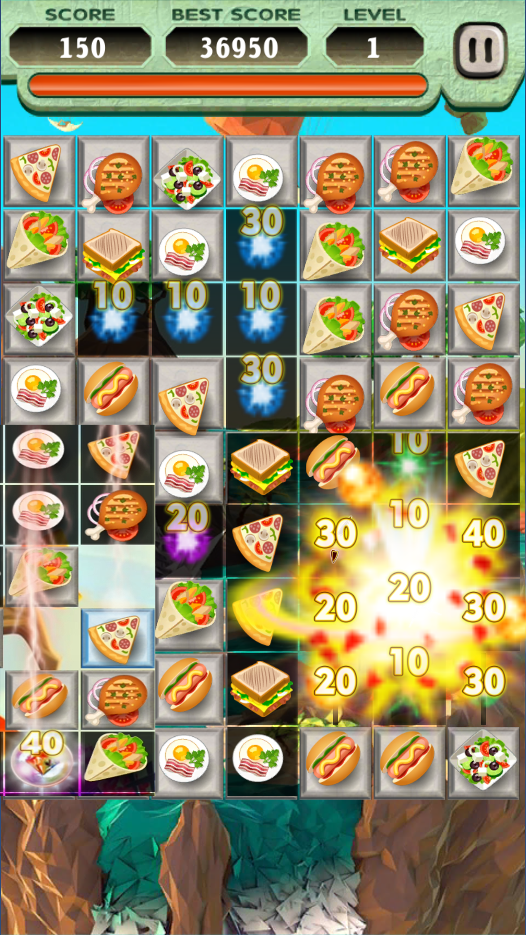 Burger Match Blast 2018 - App on Amazon Appstore